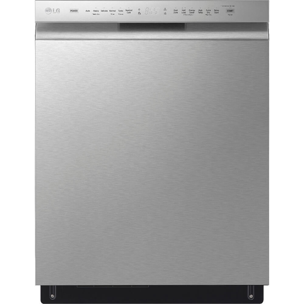 LG LDFN4542S 24 inch Front-Control Built-In Stainless Steel Dishwasher ...