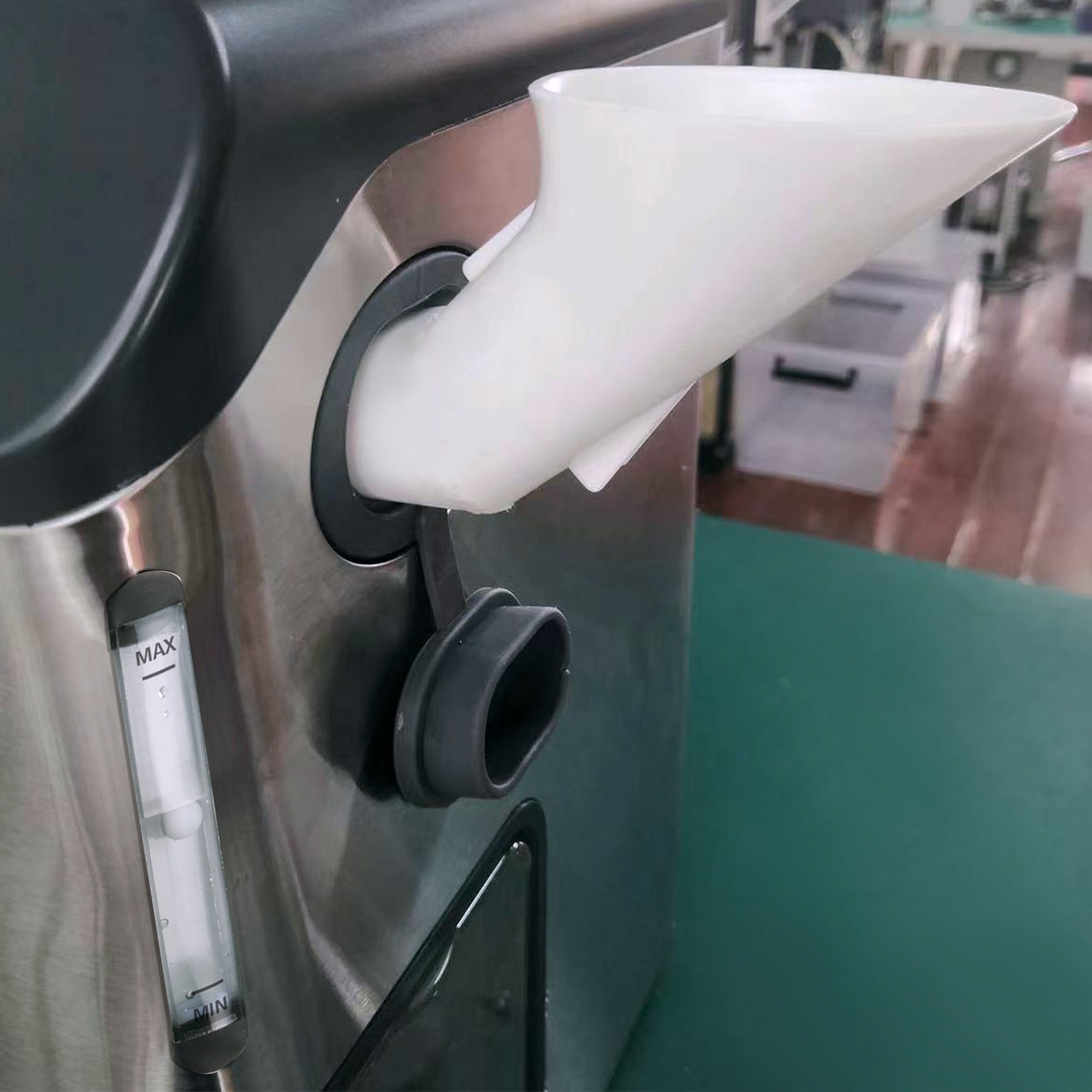 Personal Chiller Portable Countertop Ice Maker for Soft Nugget Ice at ...