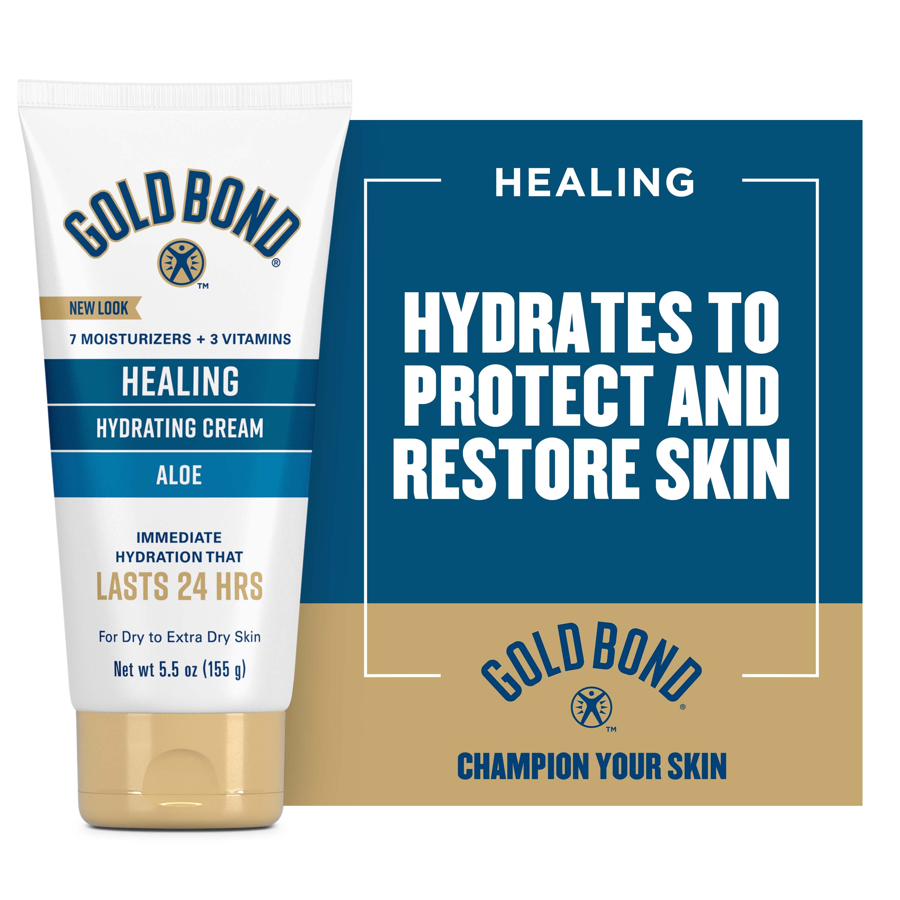 Gold Bond Healing Skin Therapy Body Lotion with aloe 5.5 oz., Non ...