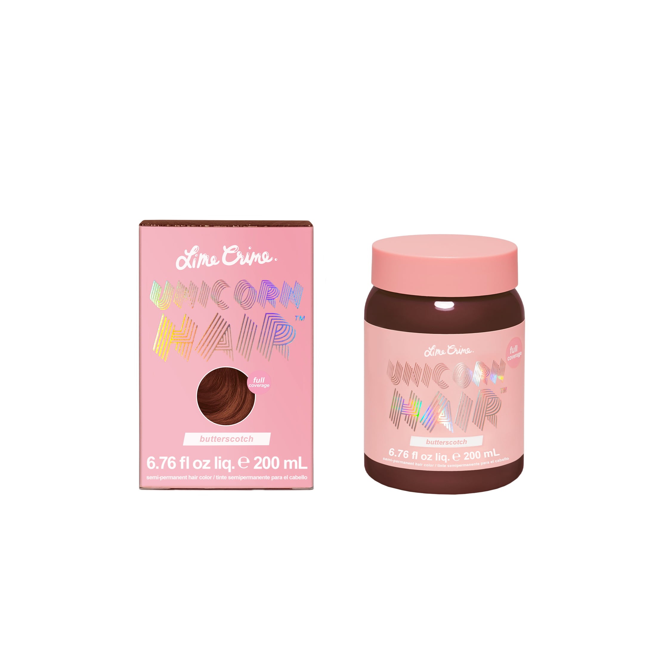 Lime Crime Unicorn Hair Dye Semi-Permanent, Vegan, Full Coverage Hair ...