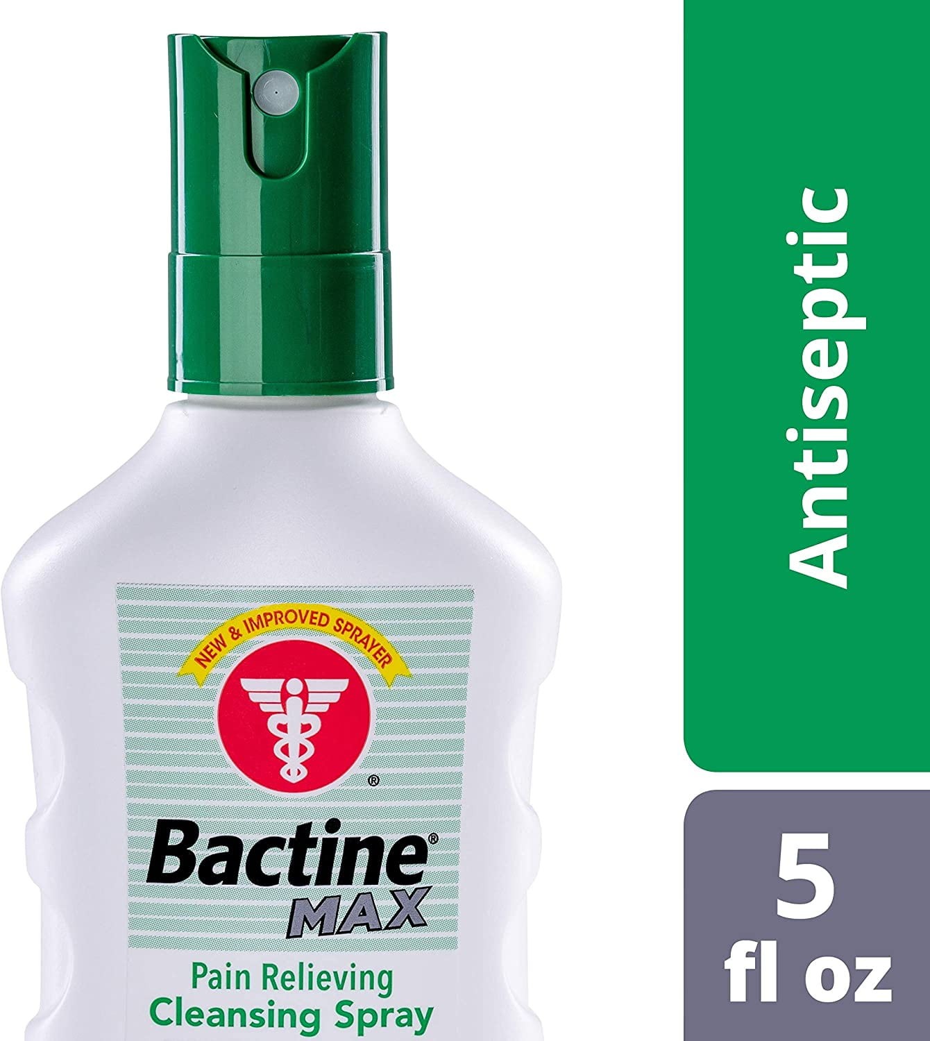 Bactine Max First Aid Spray Pain Relief Cleansing Spray with 4% ...
