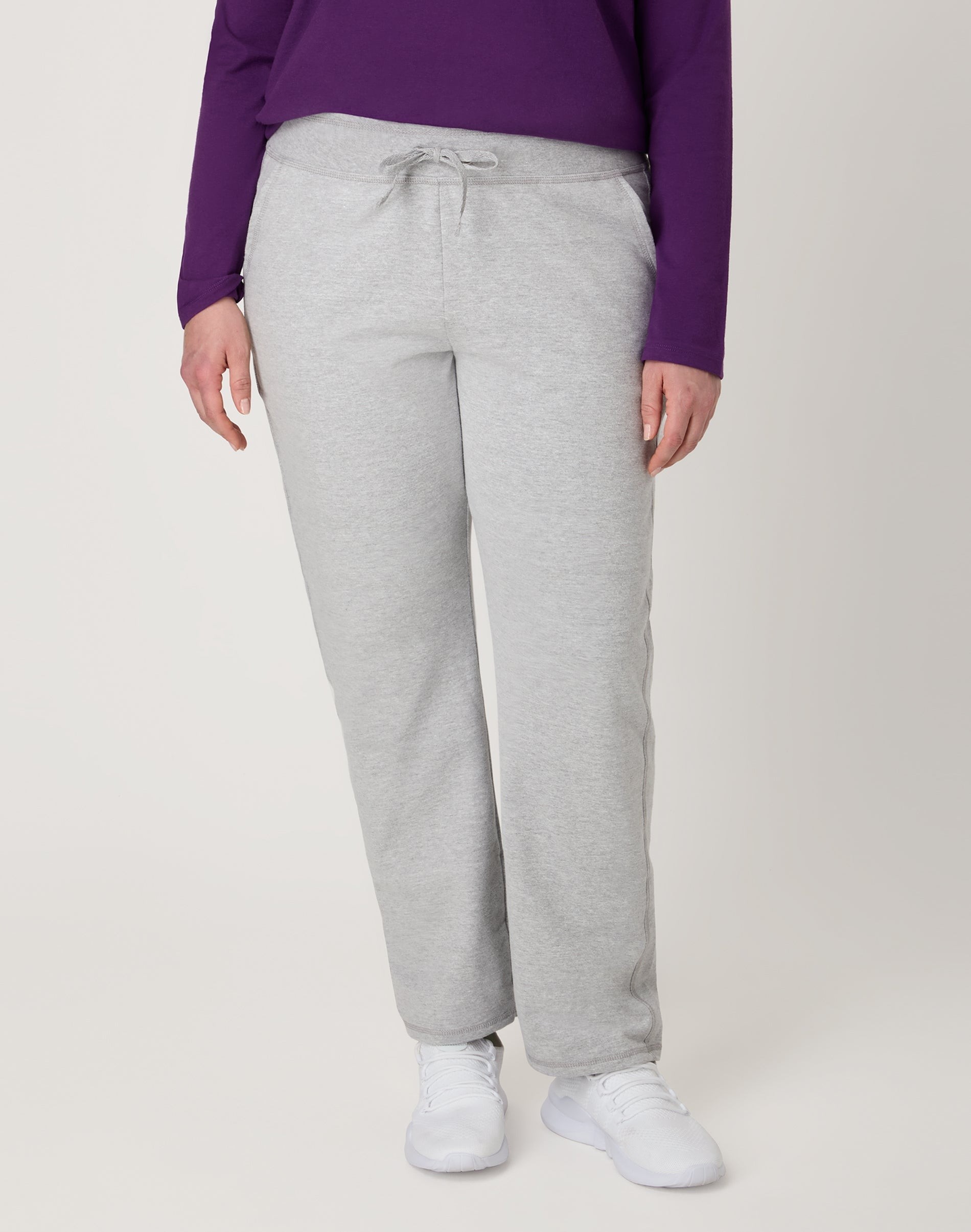 Hanes Women s French Terry Cloth Pants with Pockets 30 Inseam Sizes S ...