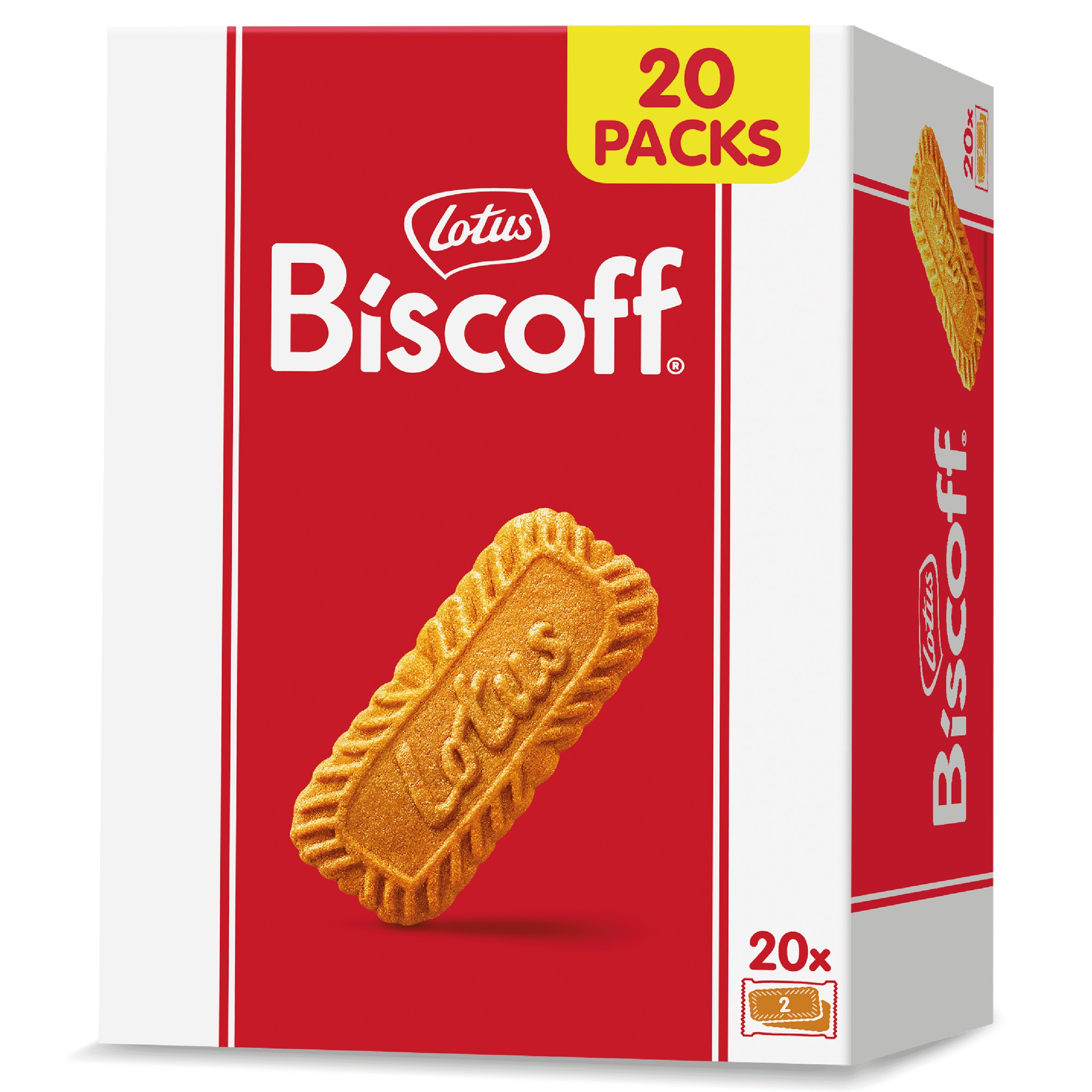 Lotus Biscoff XL Cookies, Snack Pack, Caramelized Flavor Biscuits,17.6 ...