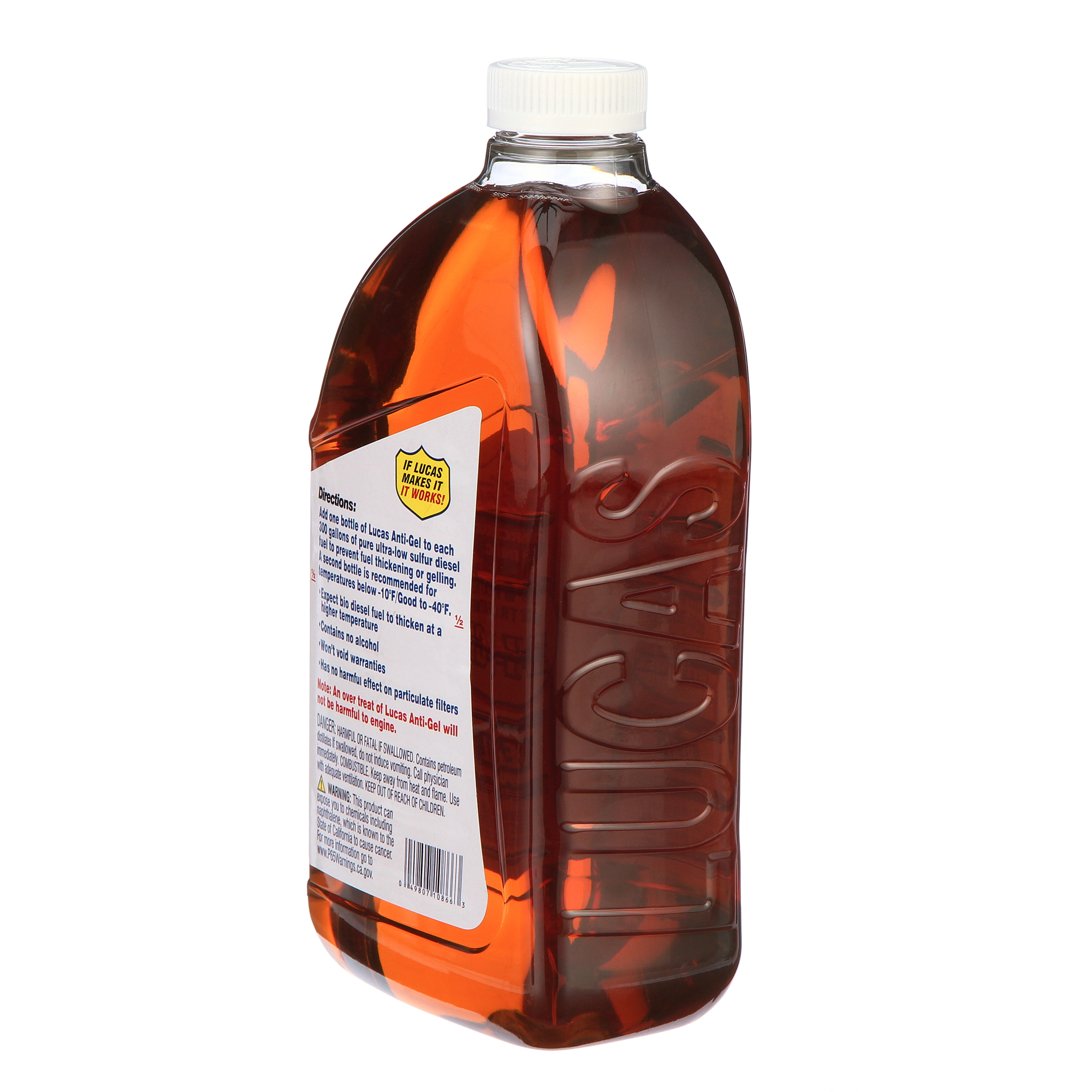 Lucas 10866 Anti-Gel Cold Weather Diesel Automotive Fuel Additive 64 ...