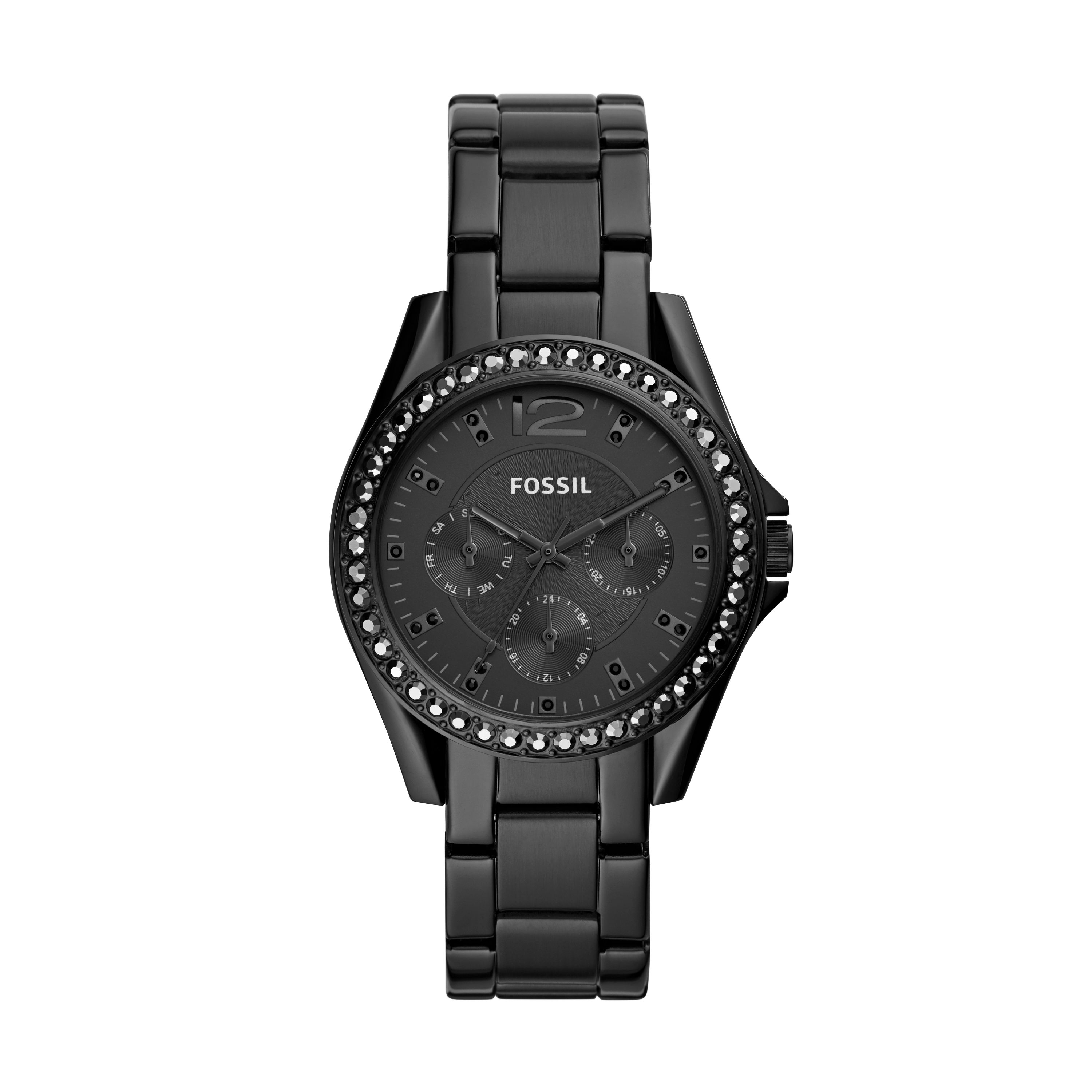 Fossil Women's Riley Multifunction, Rose Gold-Tone Stainless Steel ...