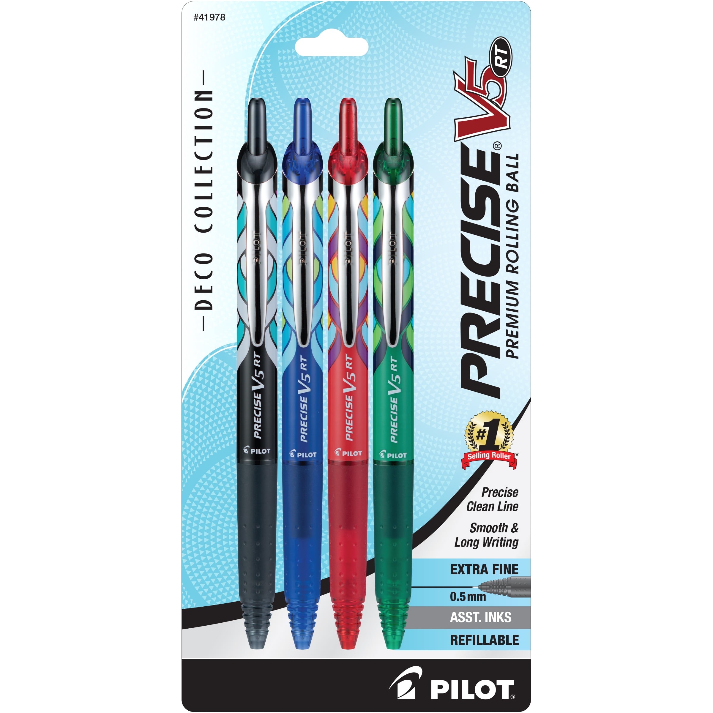 Pilot Precise V5 RT Retractable Rolling Ball Pens, Extra Fine Point (0 ...
