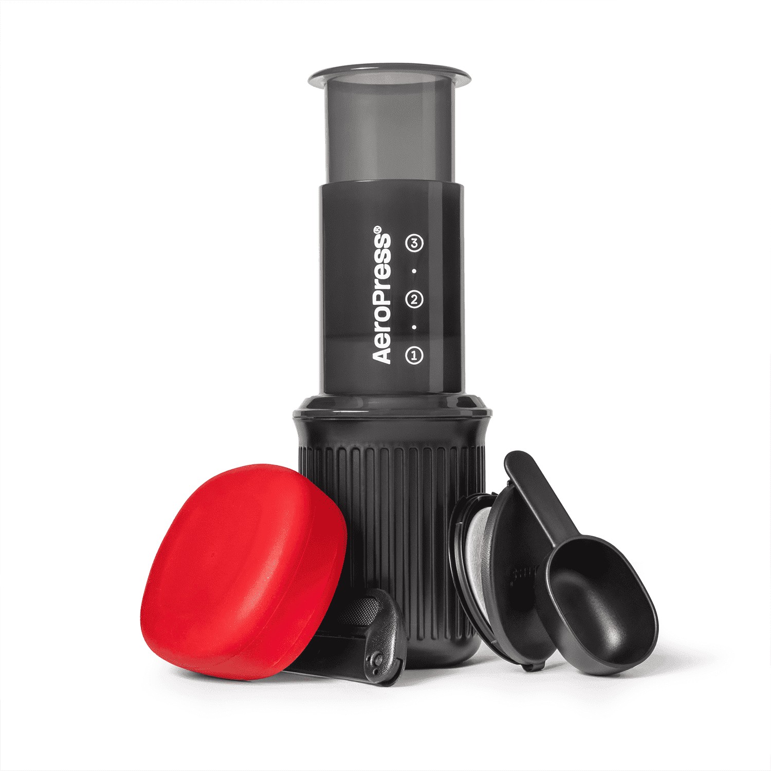 AeroPress Go Travel Coffee Press Kit, 3-in-1 Brew Method, Portable ...
