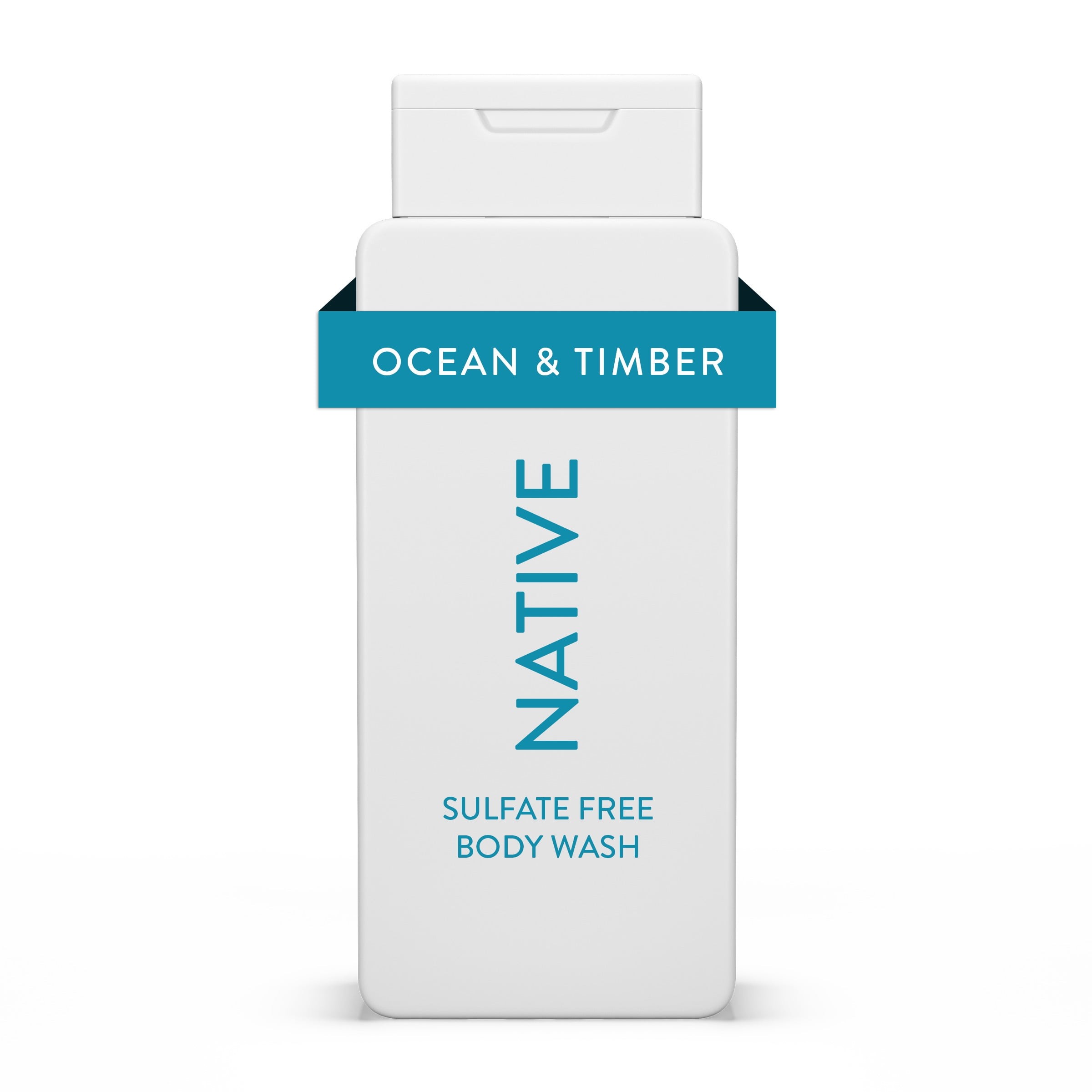 Native Body Wash, Sulfate Free, Paraben Free, Ocean & Timber, for Women ...