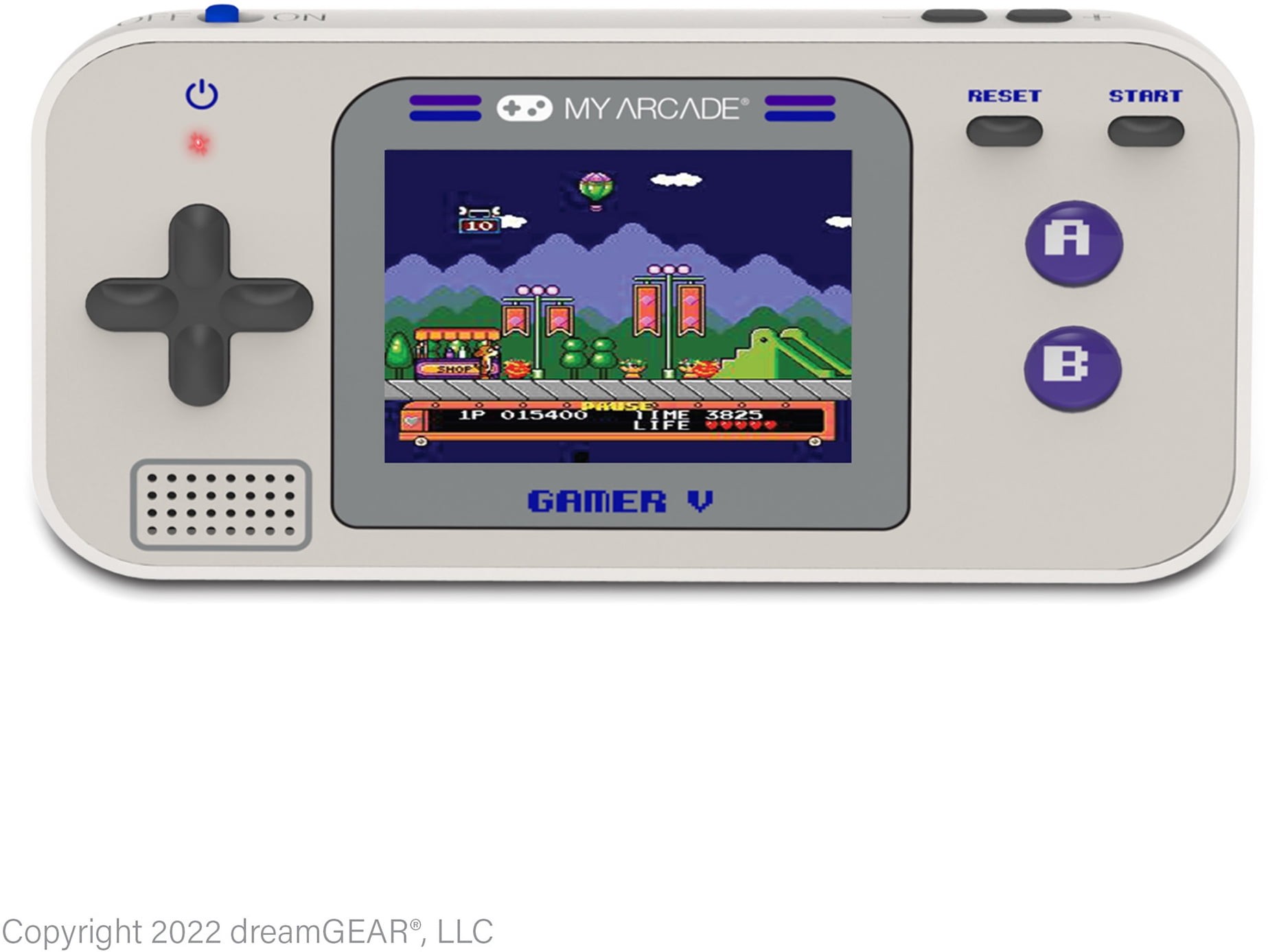 MyArcade DGUN-3920 Gamer V Classic 220 Games Handheld Gaming System ...