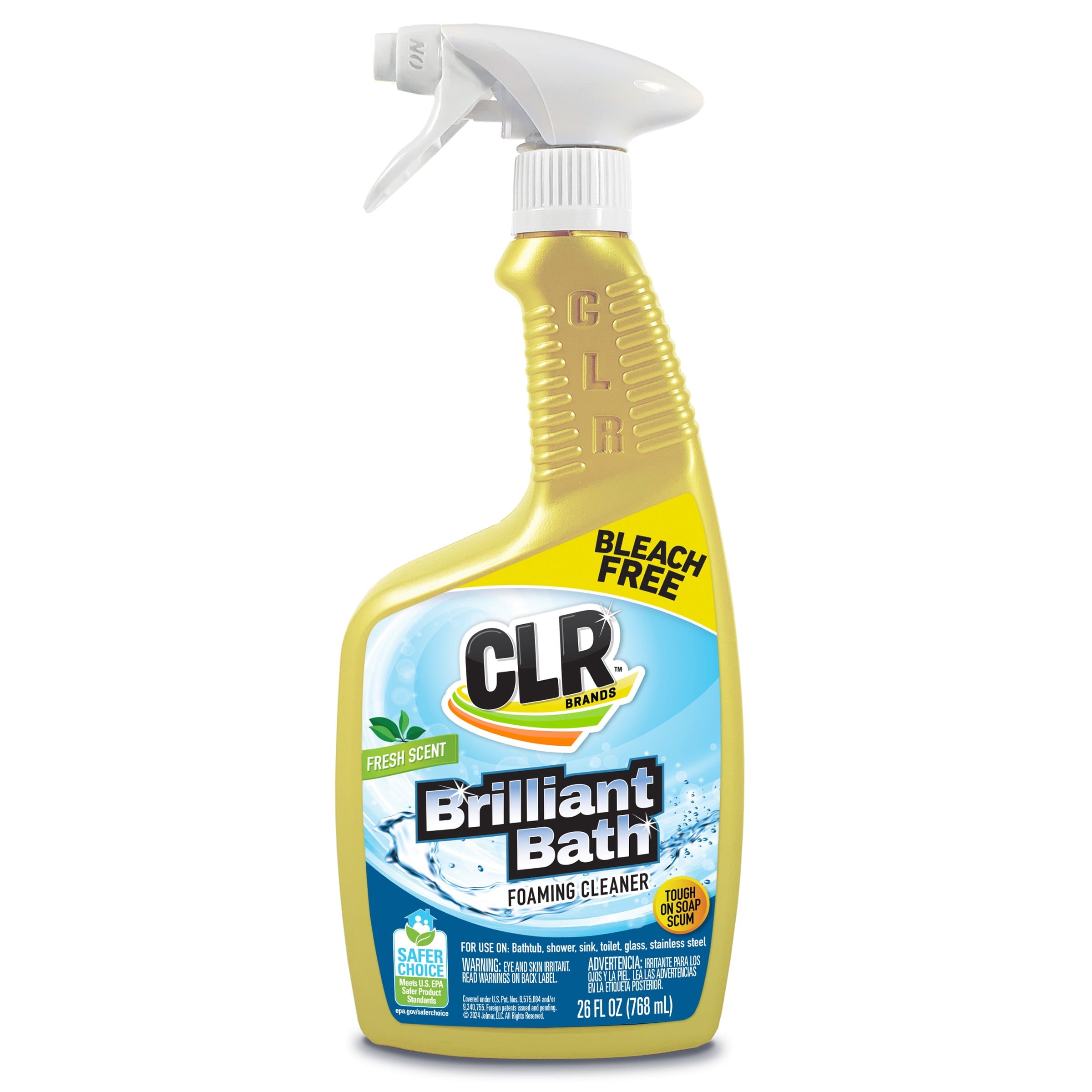 CLR Bath & Kitchen Multi-Surface Cleaner, Enhanced Formula Fresh Scent ...