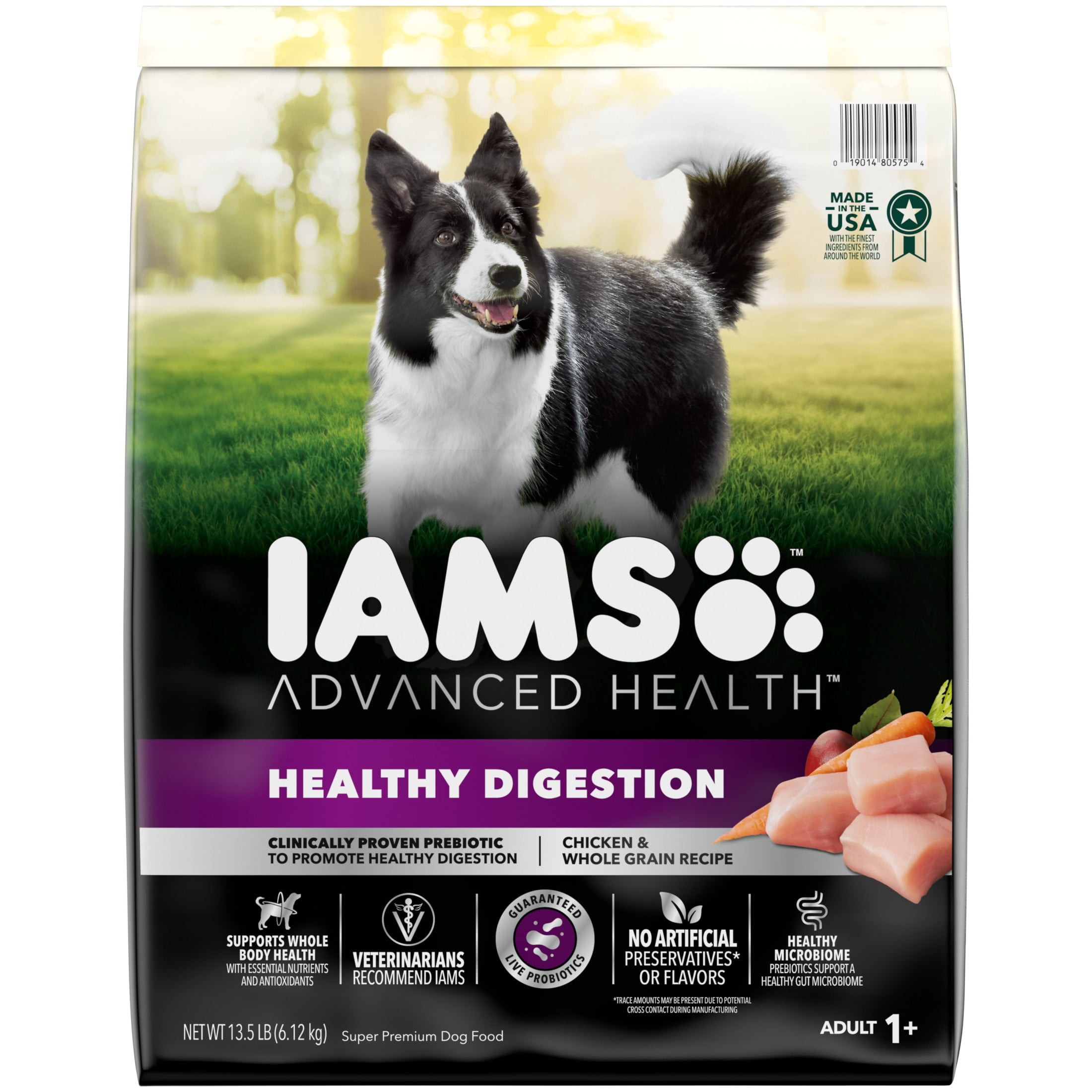Iams Advanced Health Healthy Digestion With Real Chicken Dry Dog Food ...