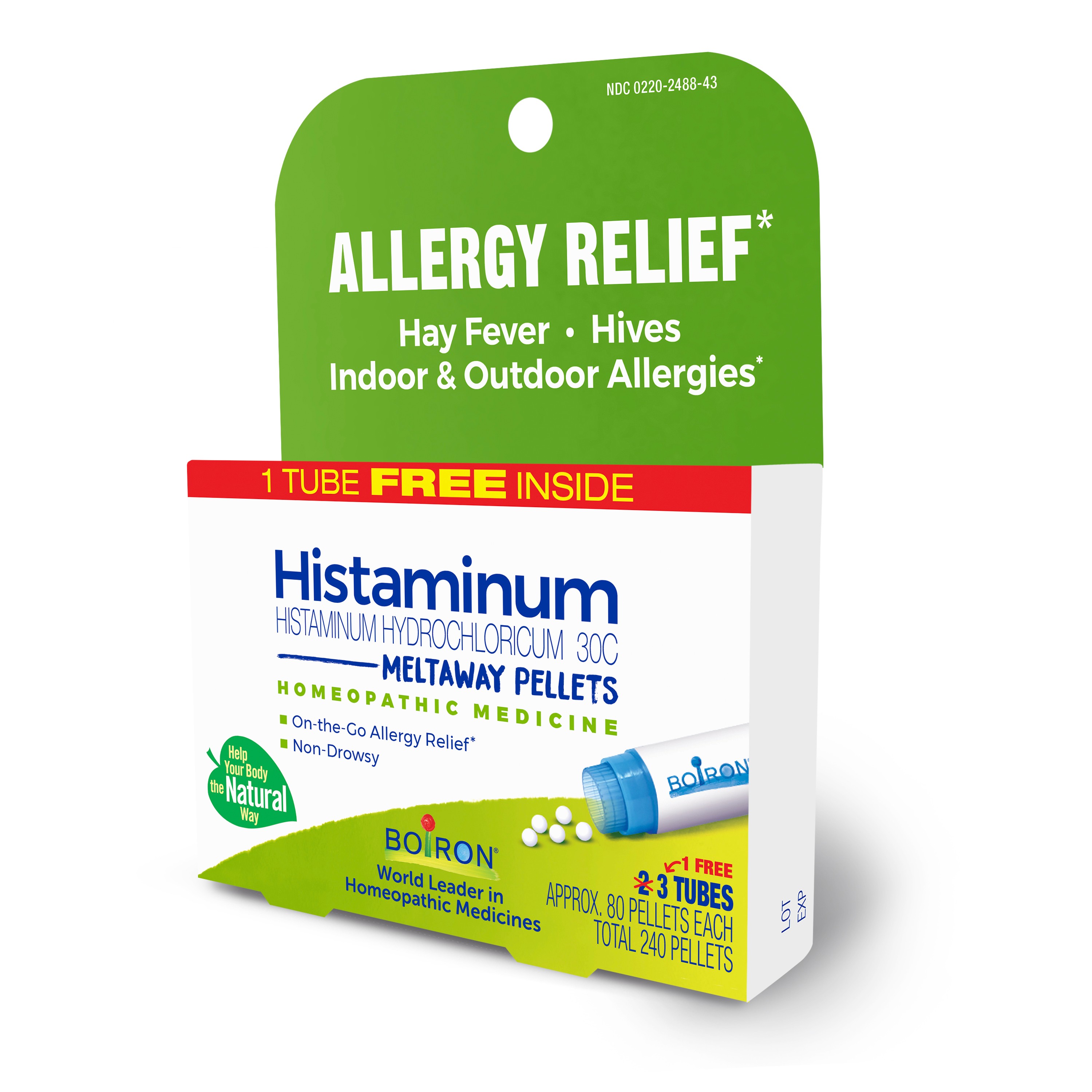 Boiron Histaminum Hydrochloricum 30C Bonus Pack, Homeopathic Medicine ...