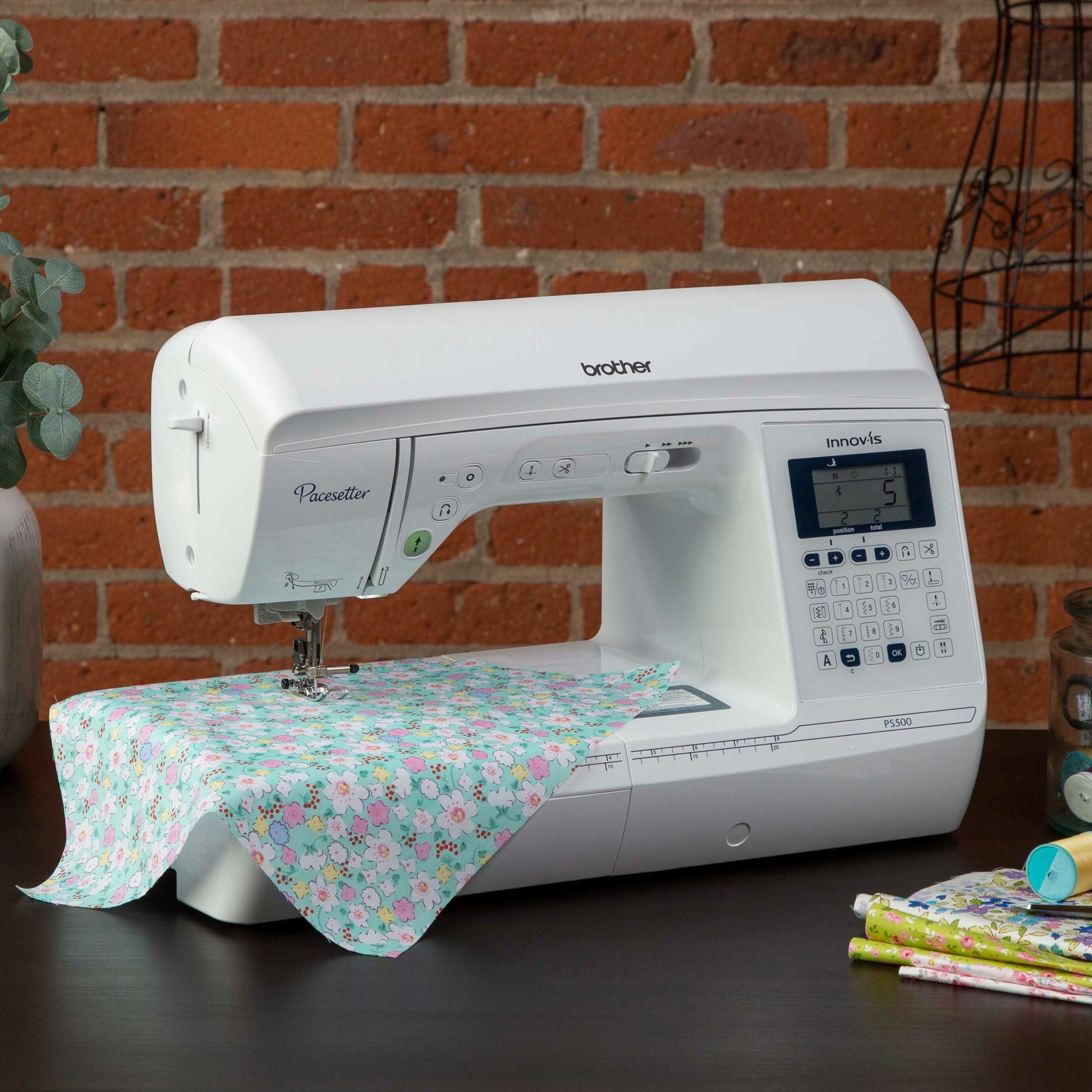 Brother Pacesetter PS500 Computerized Sewing Machine with Stitch ...