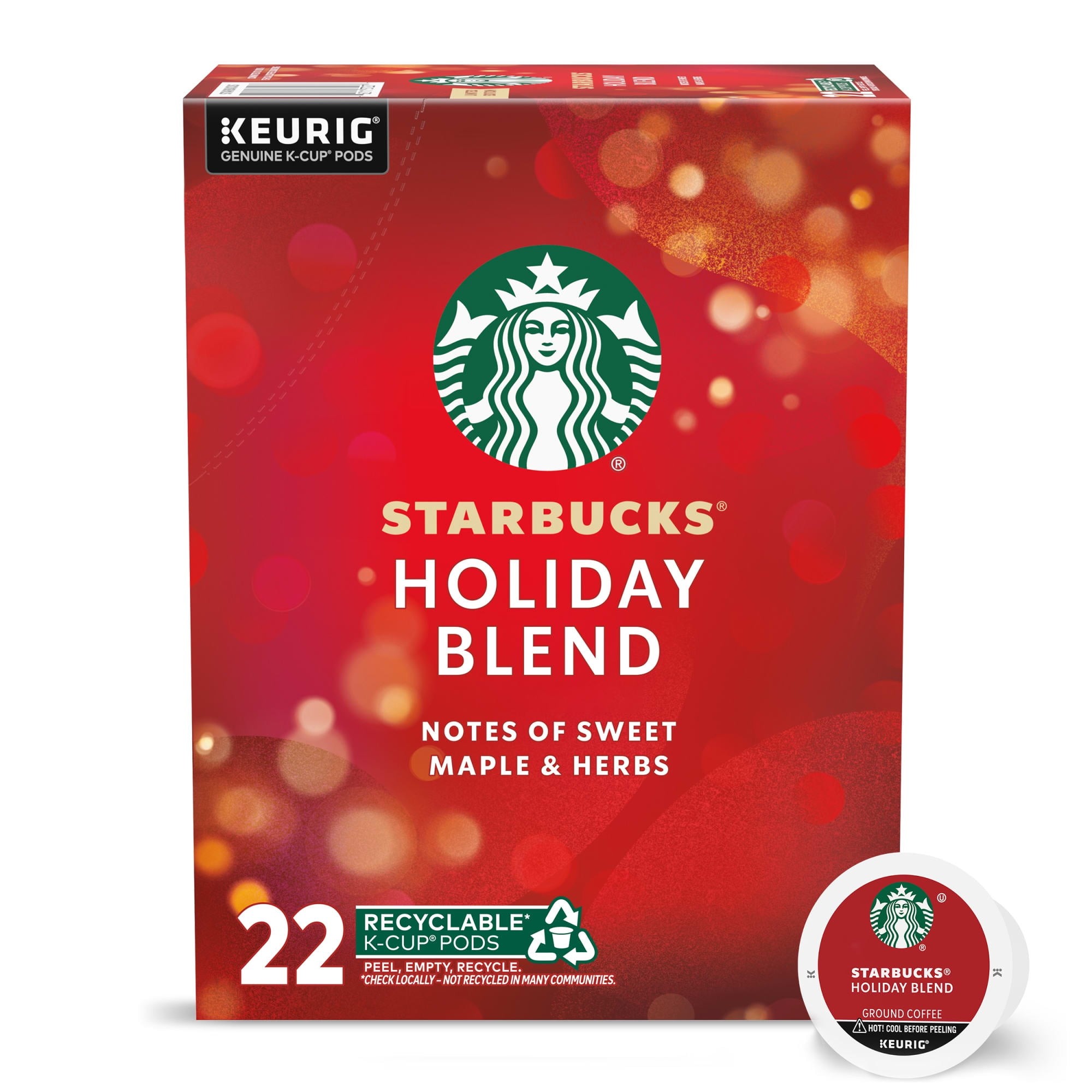 Starbucks Gingerbread Naturally Flavored K Cup Coffee Pods 22 Count K ...