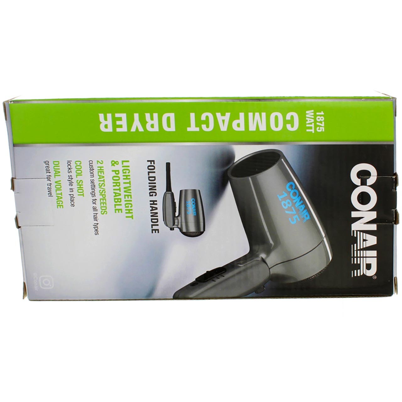 Conair Vagabond Travel Size Compact Folding Handle Professional ...