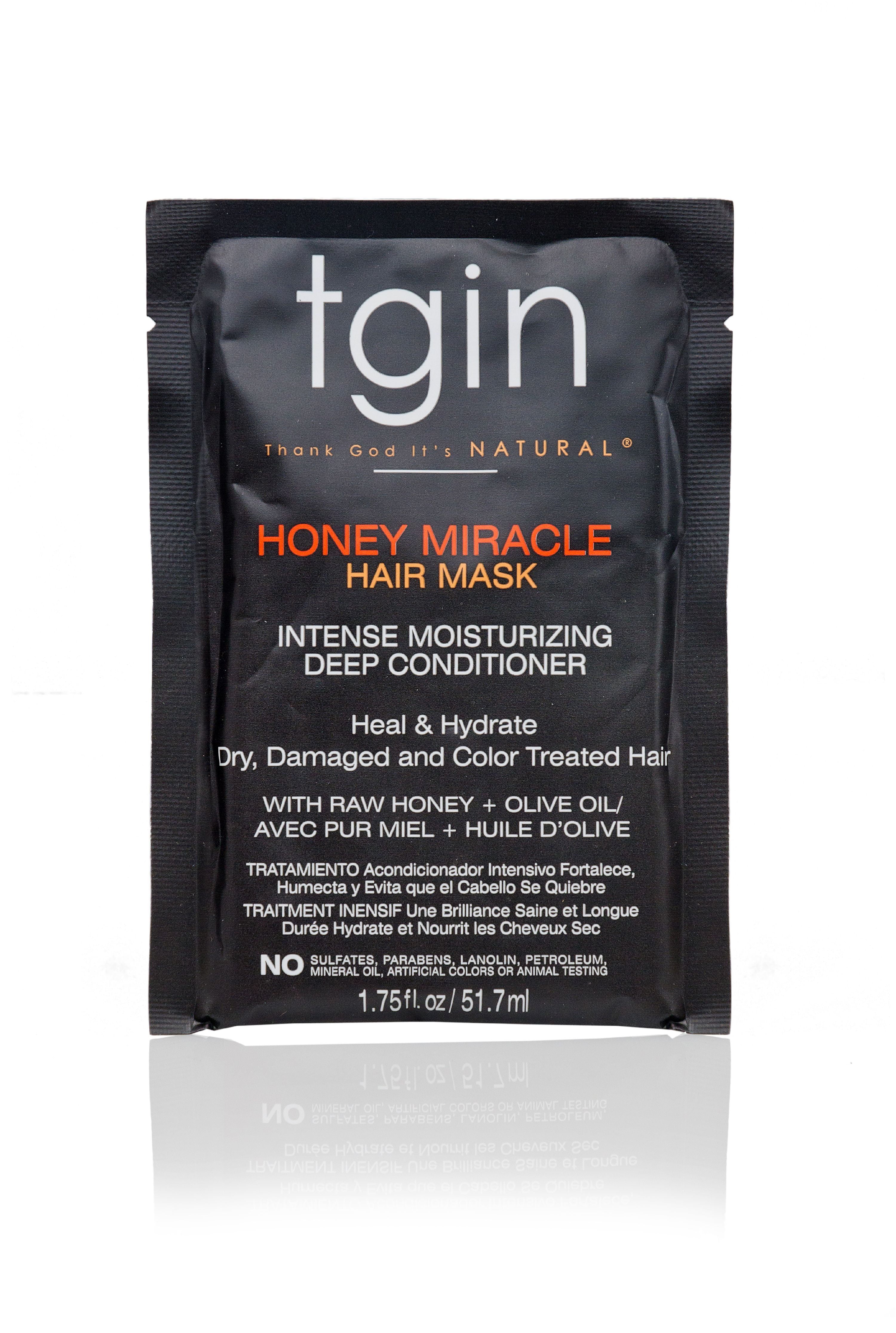 Thank God It's Natural (tgin) Honey Miracle Mask Packet - Deep ...