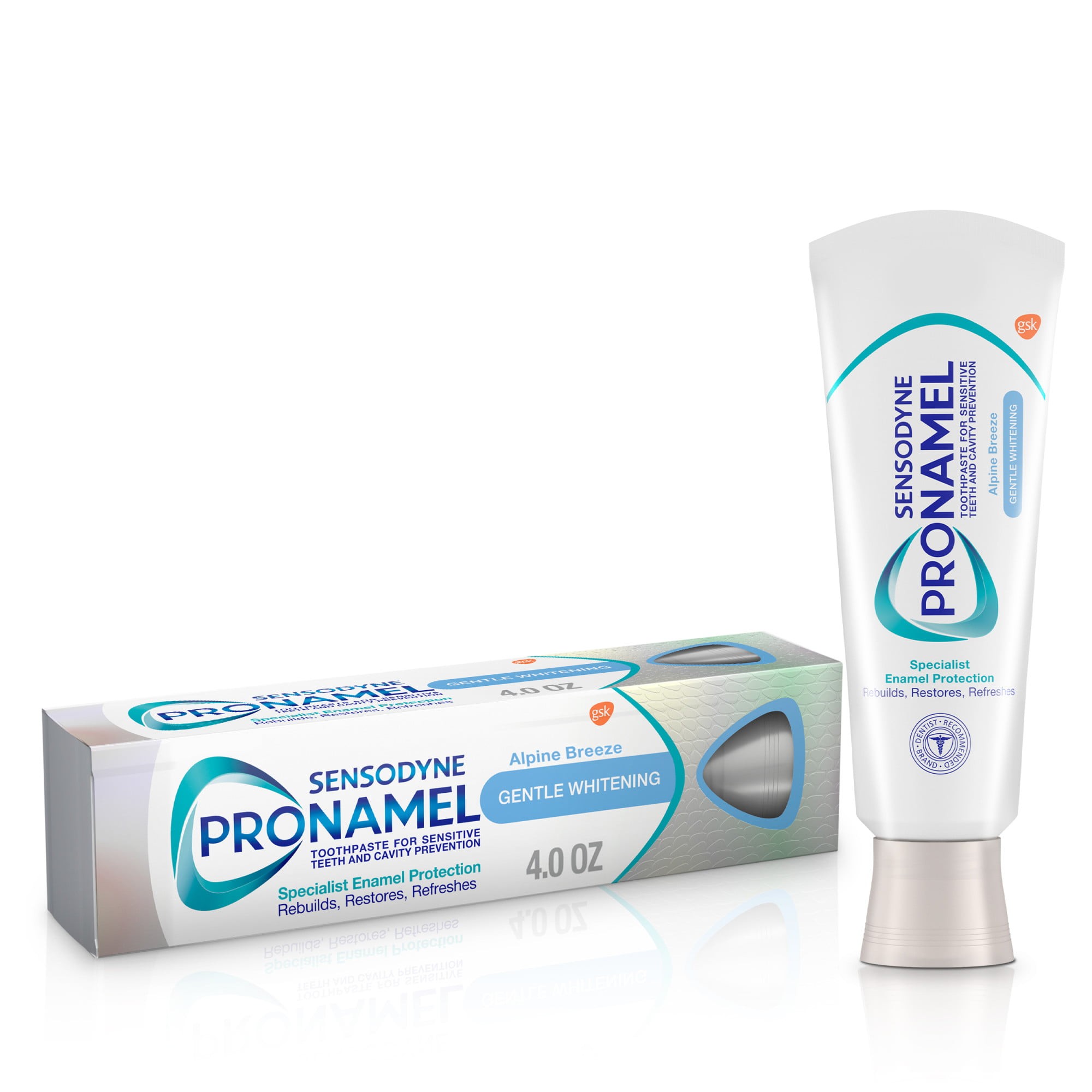 Sensodyne Pronamel Gentle Whitening Sensitive Toothpaste, Alpine Breeze ...