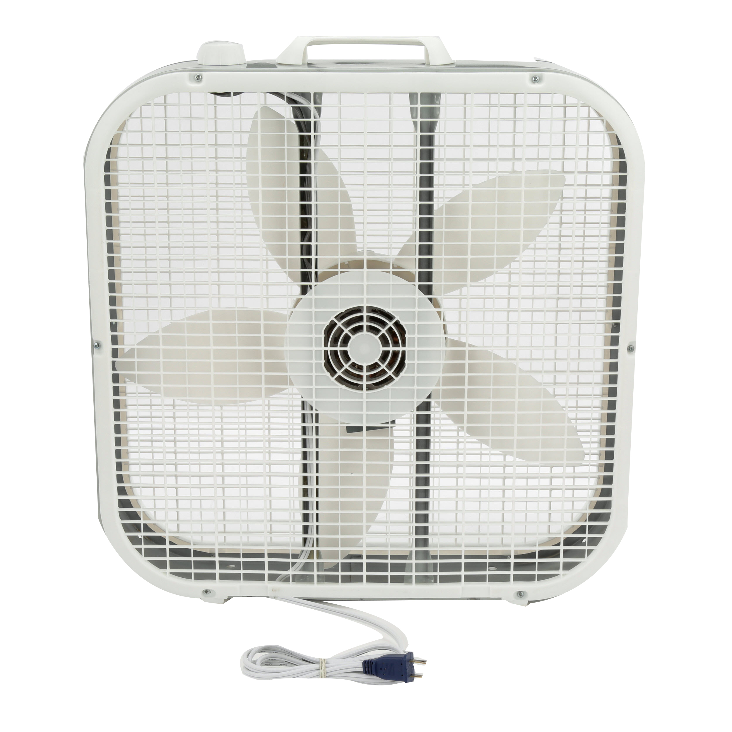 Lasko Limited Edition 20” Box Fan with 3 Speeds, B20610, Red, White ...