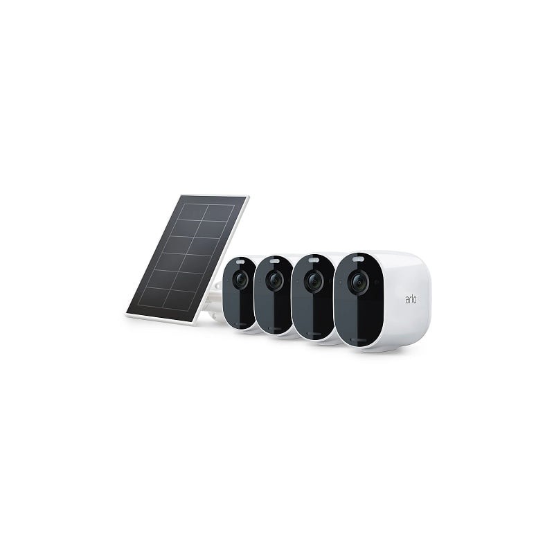 ARLO ESSENTIALS VMK2430-1SCNAS Spotlight Camera + Solar Panel (4 ...