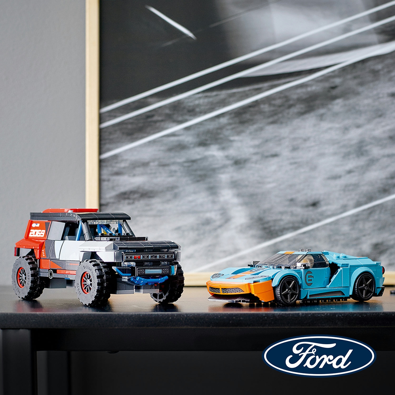 LEGO Speed Champions Ford GT Heritage Edition and Bronco R 76905 ...