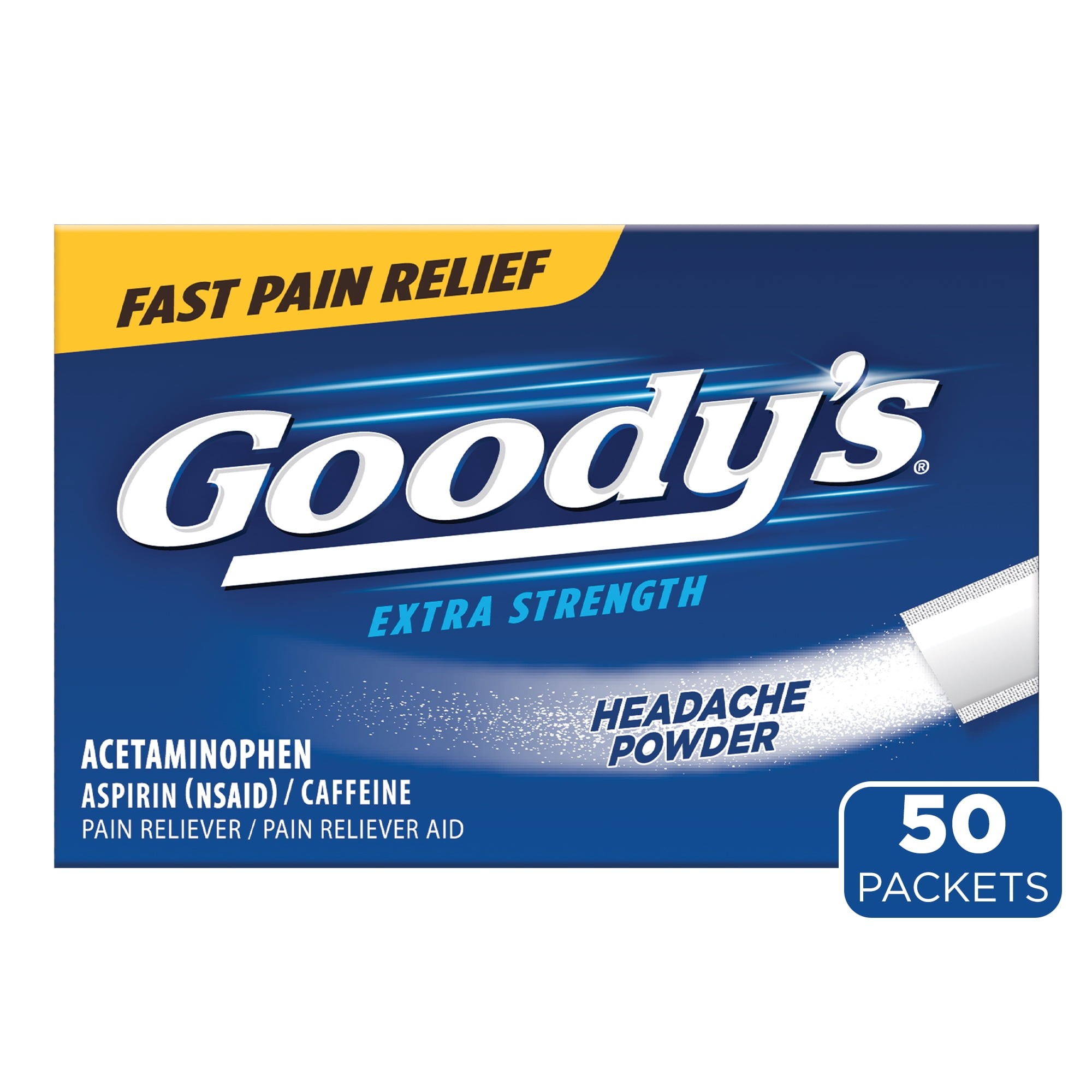 Goody's Extra Strength Headache Powder, 50 Powder Sticks Deals and ...