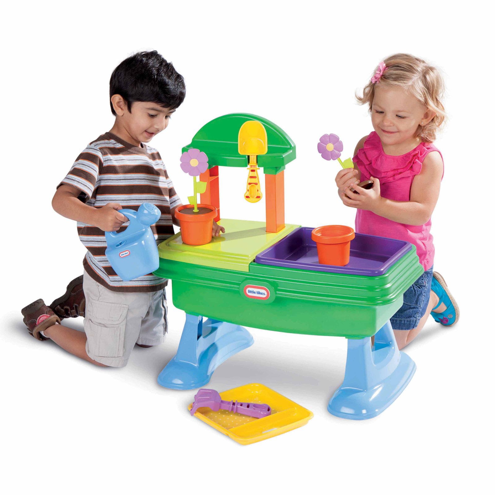 Little Tikes Flower Garden Table Pretend Play Set Deals and Price ...