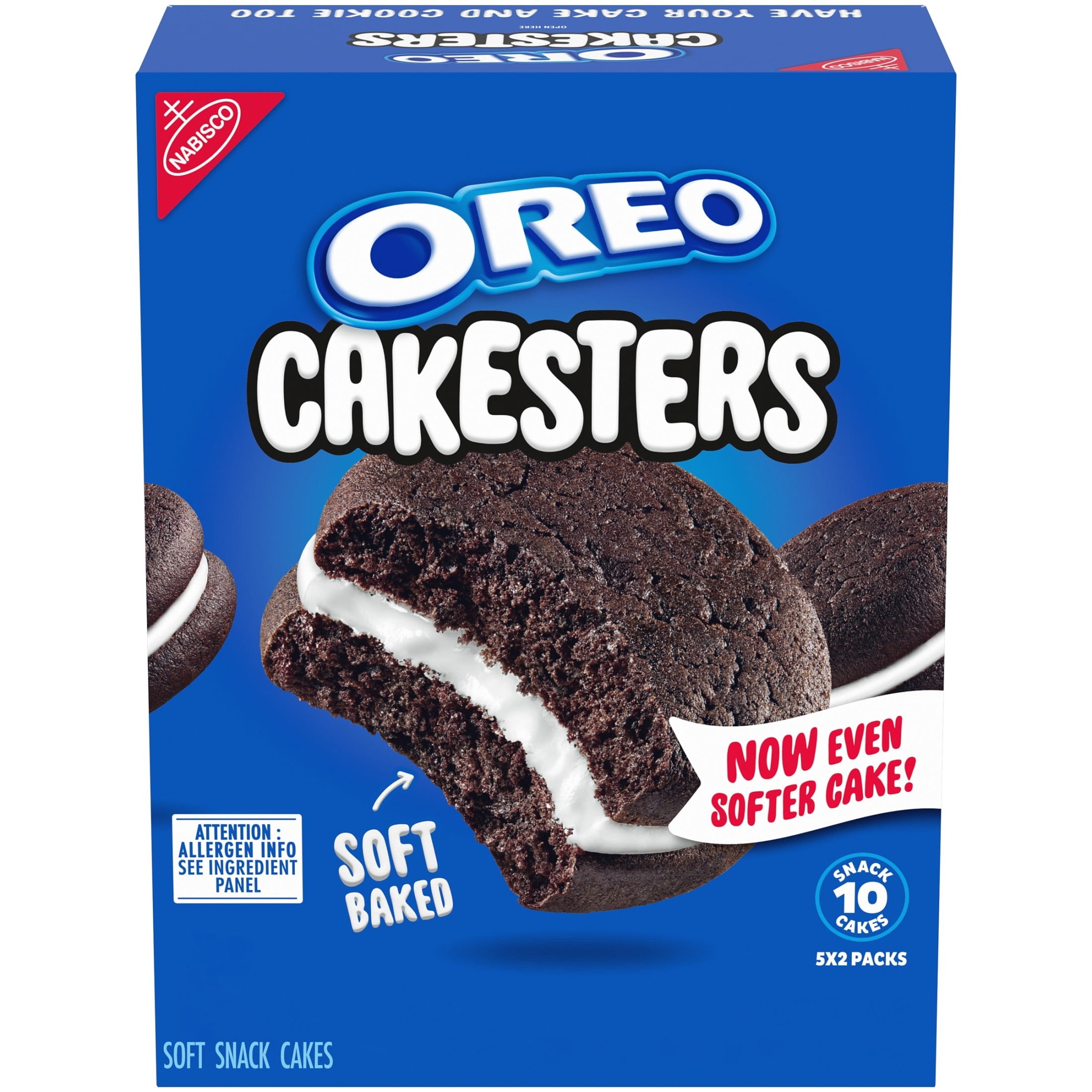 OREO Cakesters Soft Snack Cakes, 5 - 2.02 oz Snack Packs Deals and ...