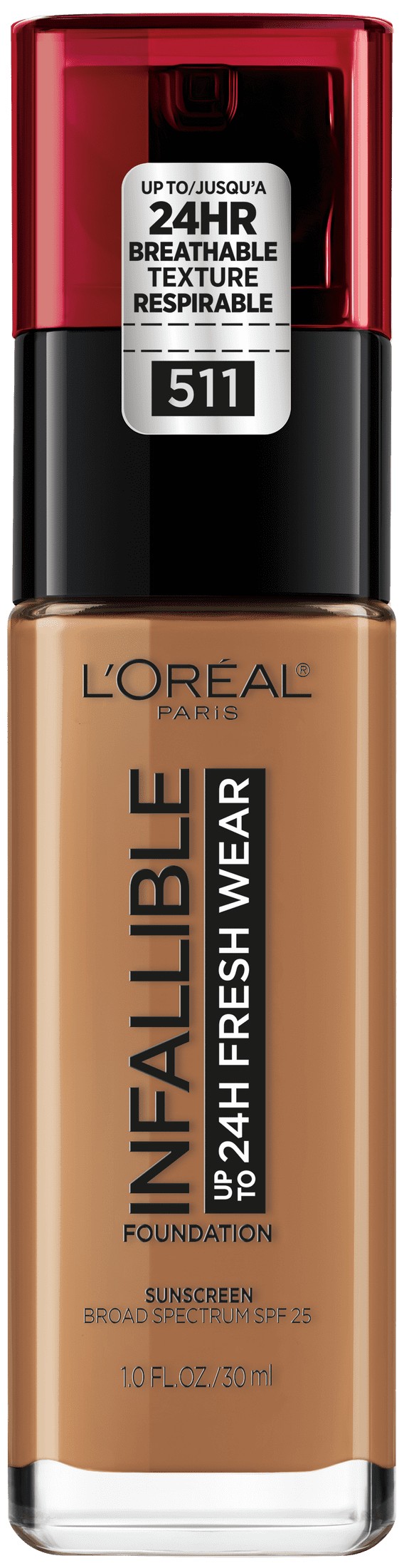 L'Oreal Paris Infallible Fresh Wear 32 Hr Liquid Foundation Makeup, 435 ...