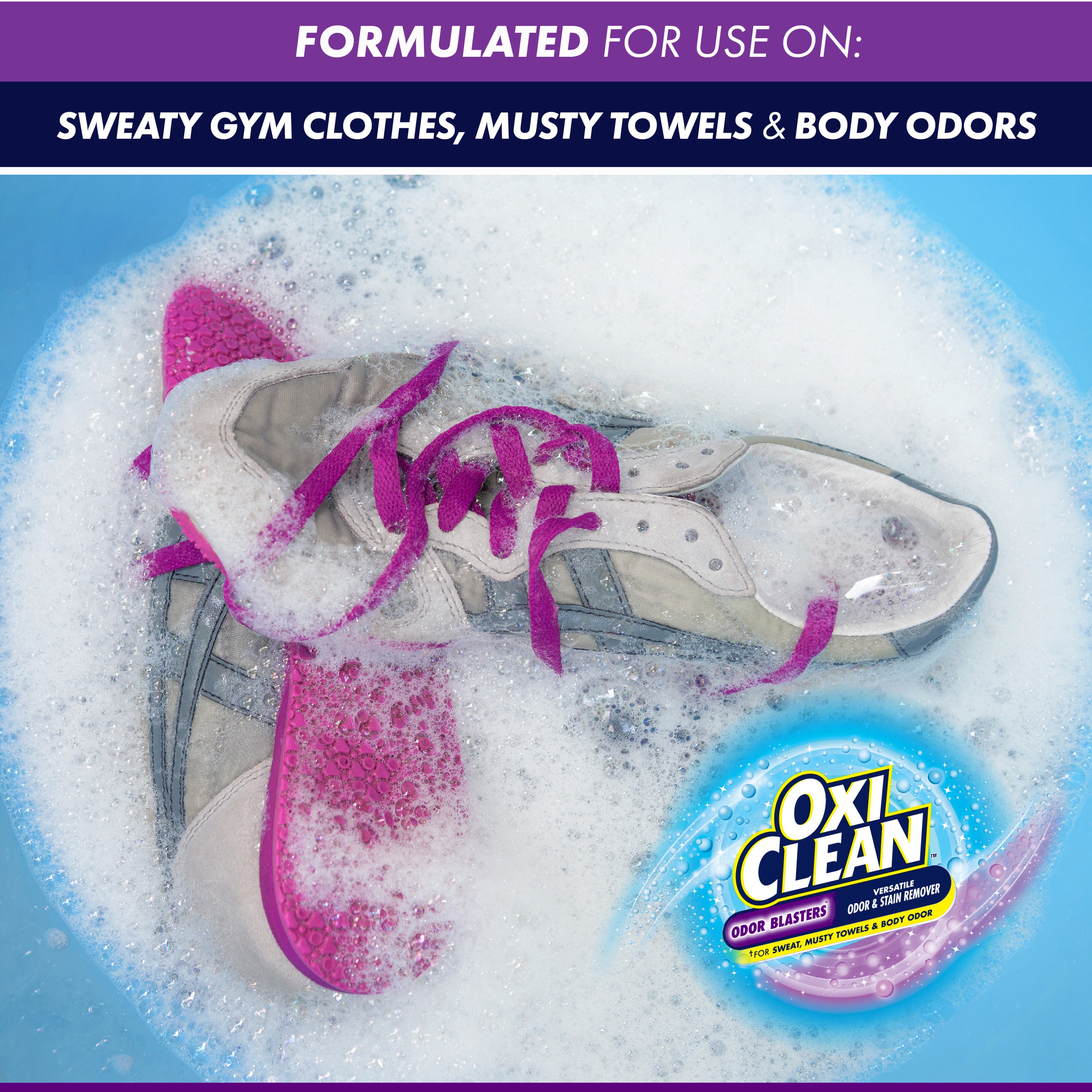 OxiClean Odor Blasters Odor Stain Remover Powder, Laundry Odor ...