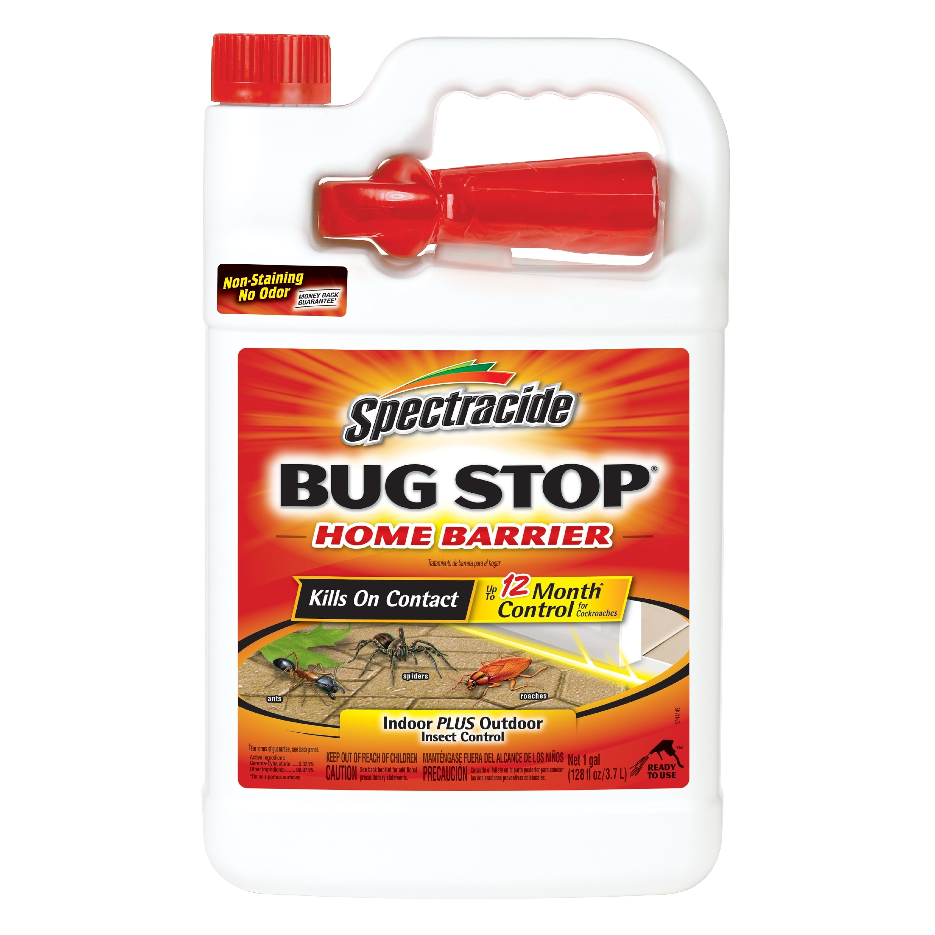 Spectracide Bug Stop Home Barrier, Ready-to-Use Indoor Plus Outdoor ...