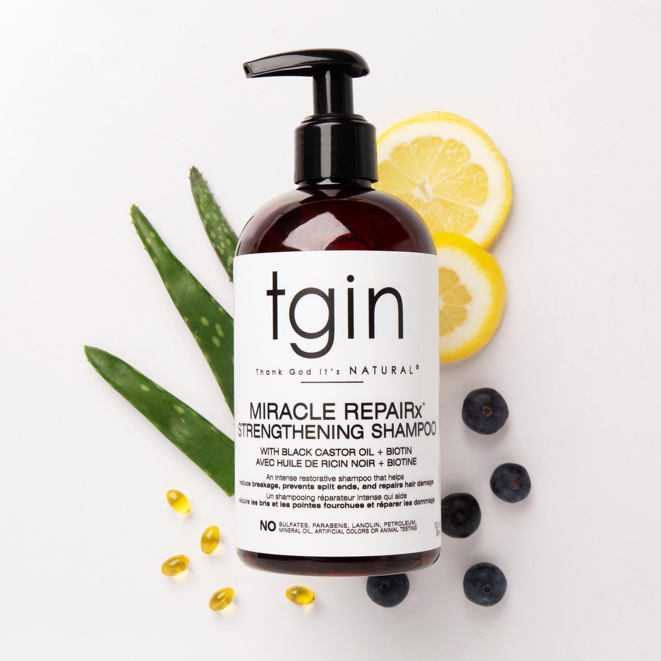 Thank God It's Natural (Tgin) Miracle RepaiRx Strengthening Shampoo ...