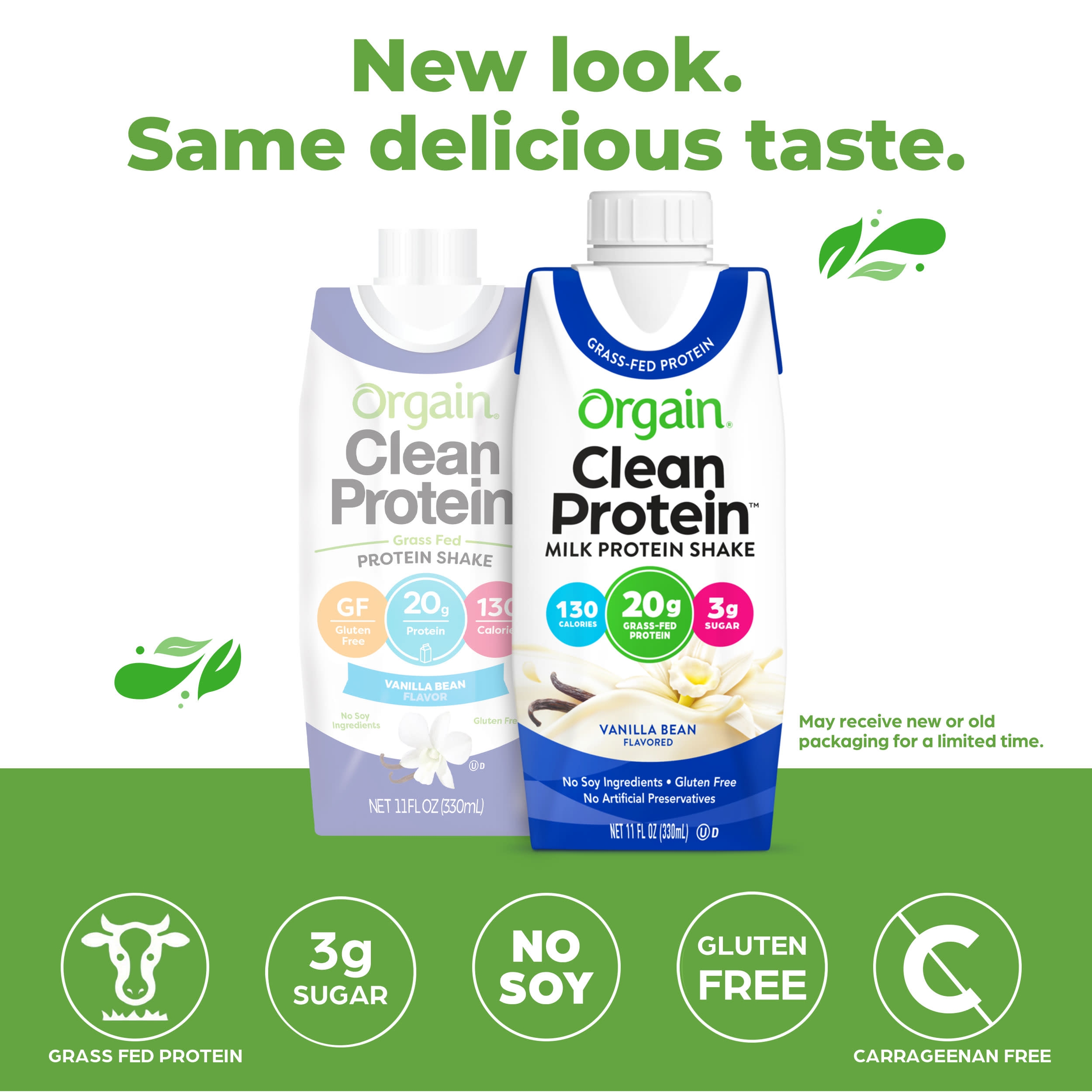 Mejores ofertas e historial de precios de Orgain Grass Fed Clean ...