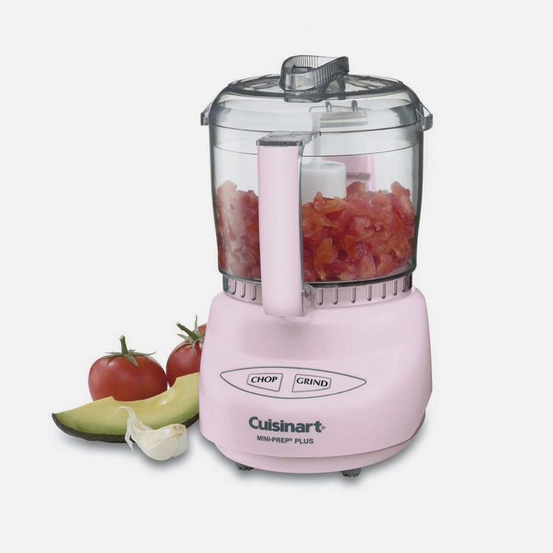 Cuisinart 3-Cup Food Processor, Stainless Steel, Pink, 24oz Deals and ...