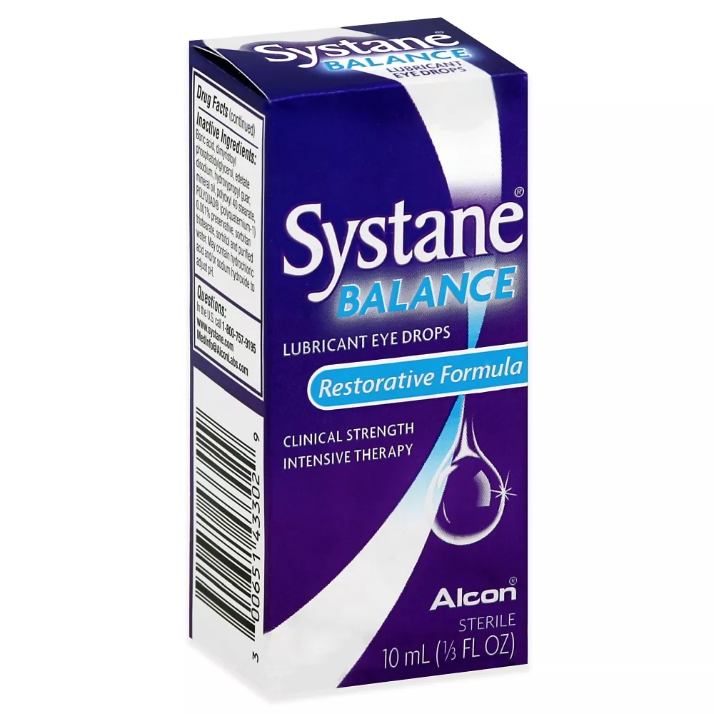 Alcon® Systane® .33 oz. Balance Lubricant Eye Drops Restorative Formula ...