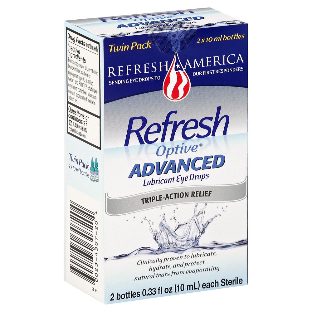 Refresh Optive® Advanced .66 oz. Lubricant Eye Drops Best Deals and ...
