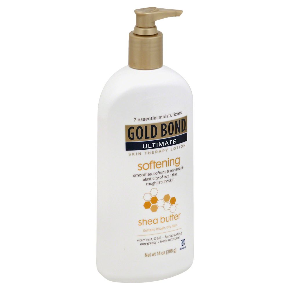 Gold Bond Ultimate Softening Shea Butter Lotion 14 Oz