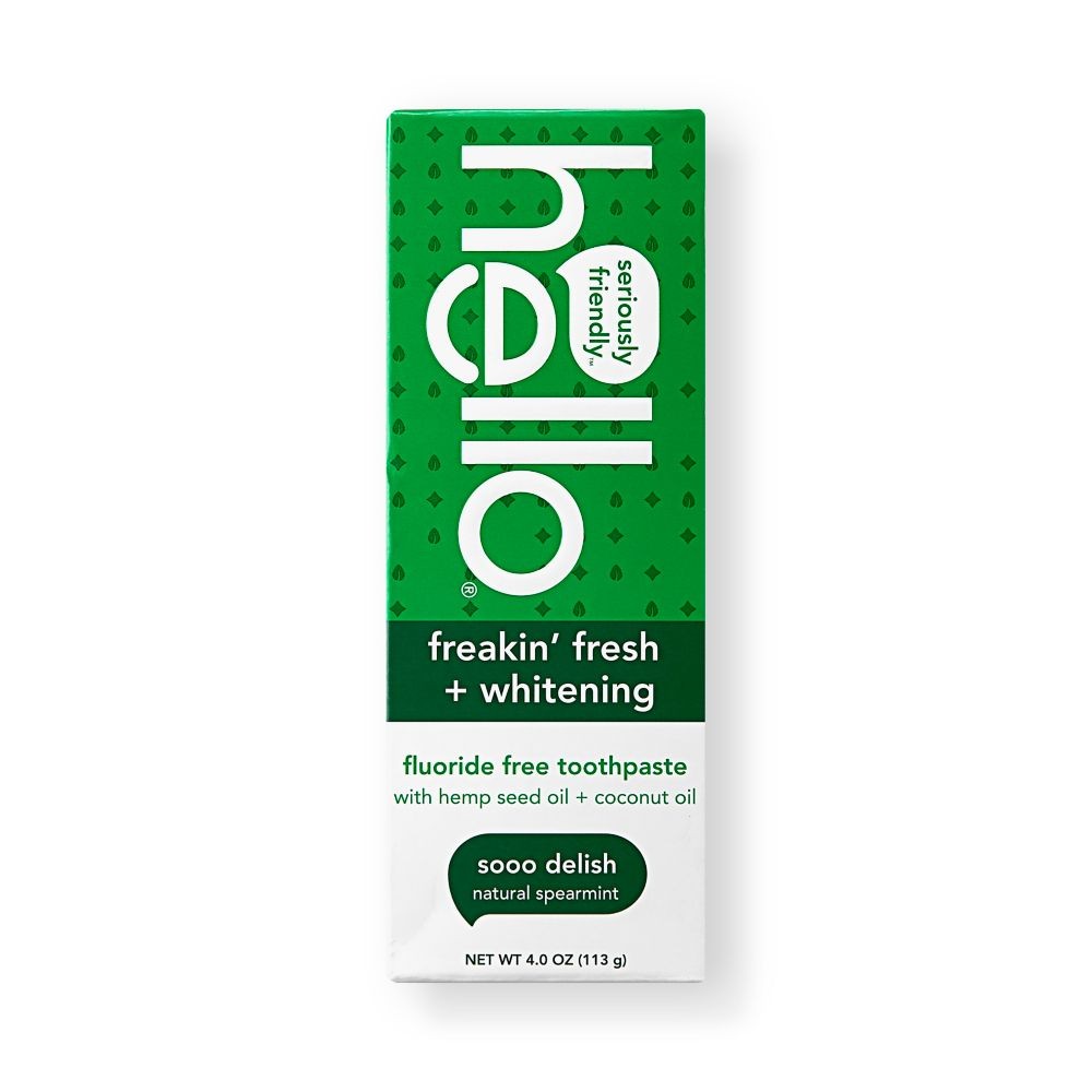 Hello® Extra Freshening 4 oz. Natural Hemp Fluoride Free Toothpaste in ...