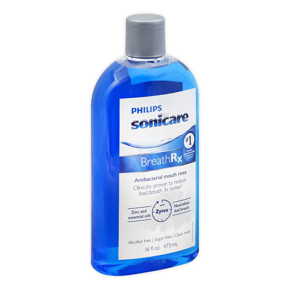 Philips Sonicare 16 Fl. Oz. Breathrx Anti-Bacterial Mouth Rinse In ...