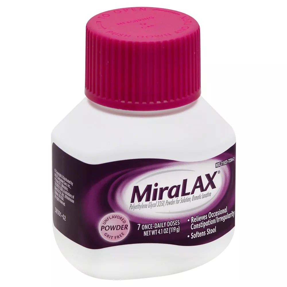 Miralax 4.1 Oz. Laxative Powder melhores ofertas e histórico de preços ...