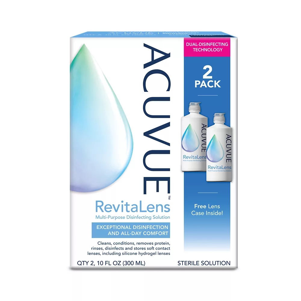 ACUVUE™ 2-Pack RevitaLens Multi-Purpose Disinfecting Solution Deals and ...