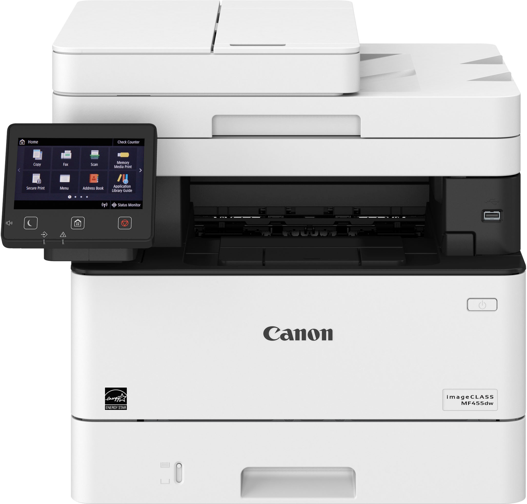 Canon - imageCLASS MF455dw Wireless Black-and-White All-In-One Laser ...