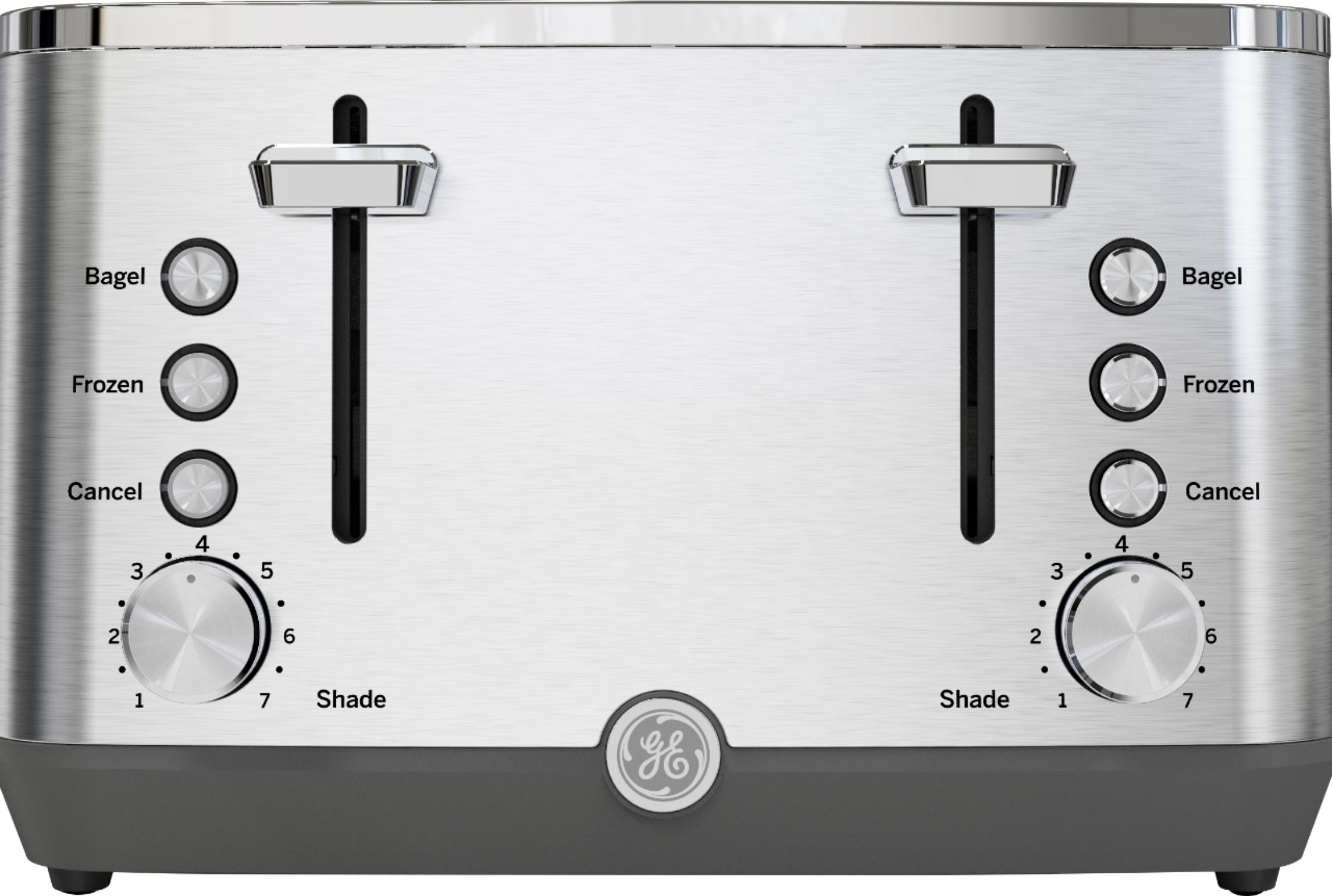 GE - 4-Slice Toaster - Stainless Steel Deals and Price History at ...