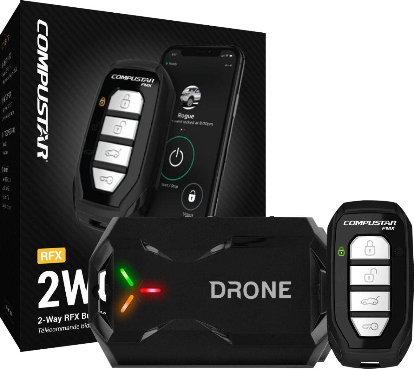 Compustar - 2-Way Upgrade Kit for Remote Start System with LTE Module ...