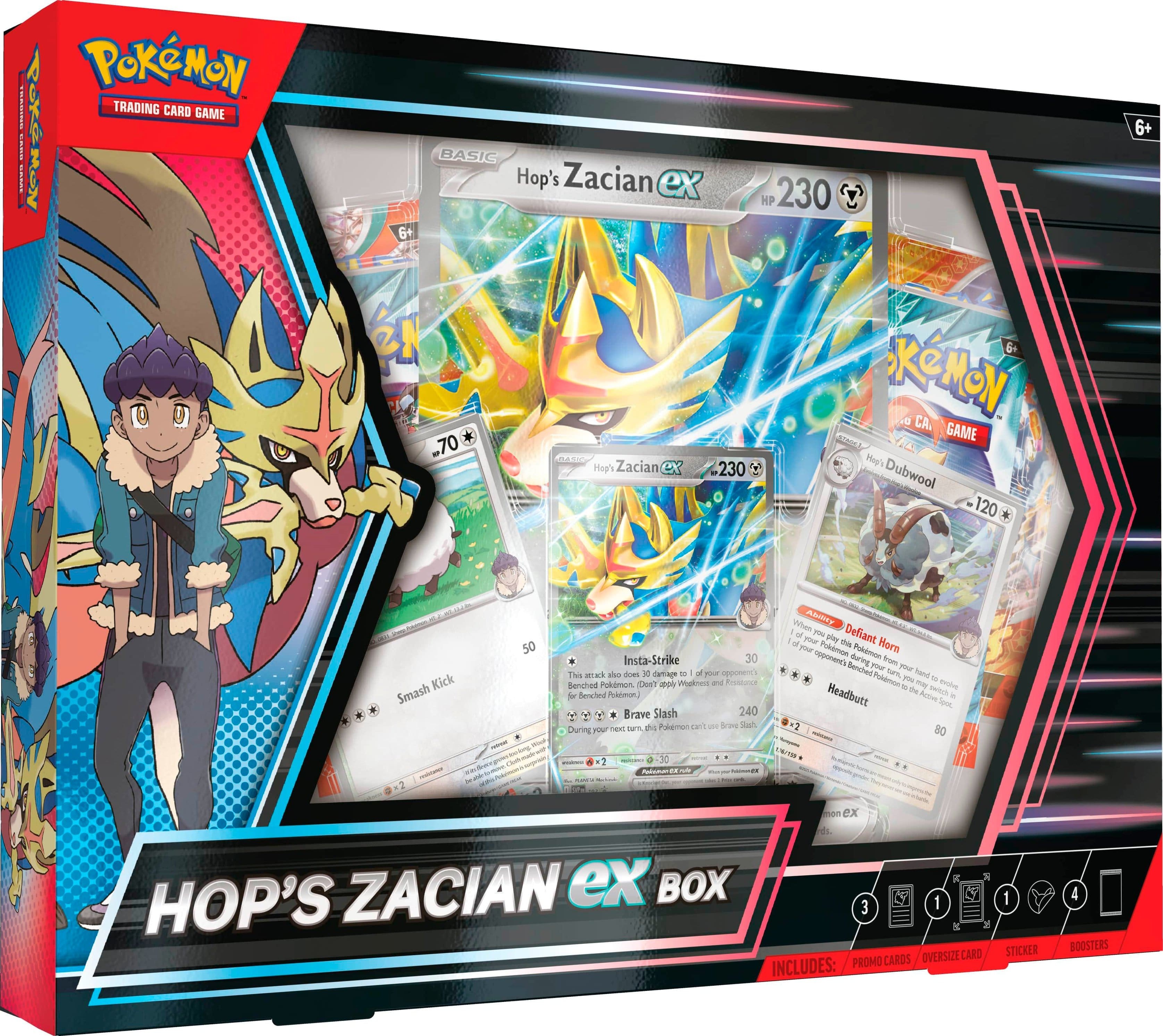 Pokémon - Trading Card Game: Hop's Zacian ex Box: le migliori offerte e ...