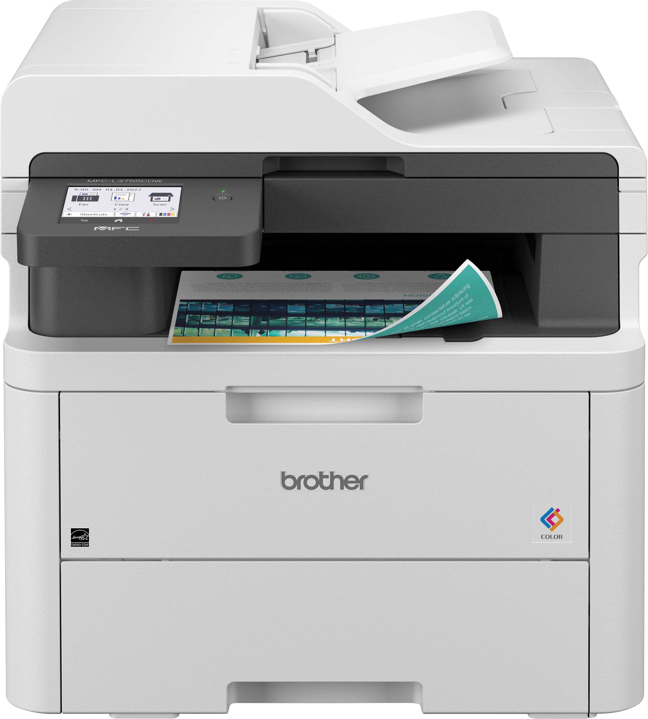Brother - MFC-L3720CDW Wireless Digital Color All-in-One Printer with ...