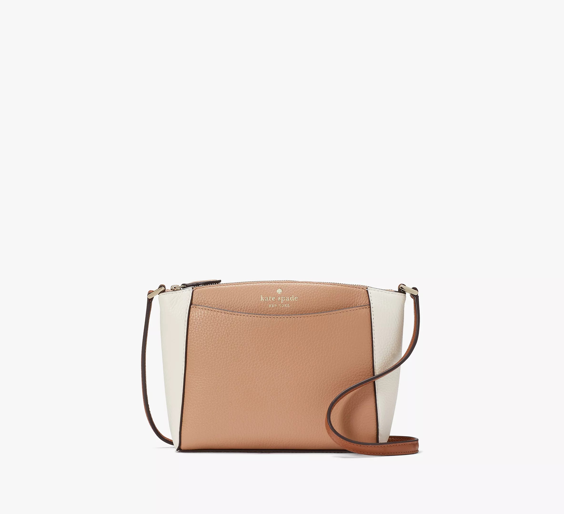 Kate Spade Outlet Monica Small Crossbody, Light Fawn - Handbags ...
