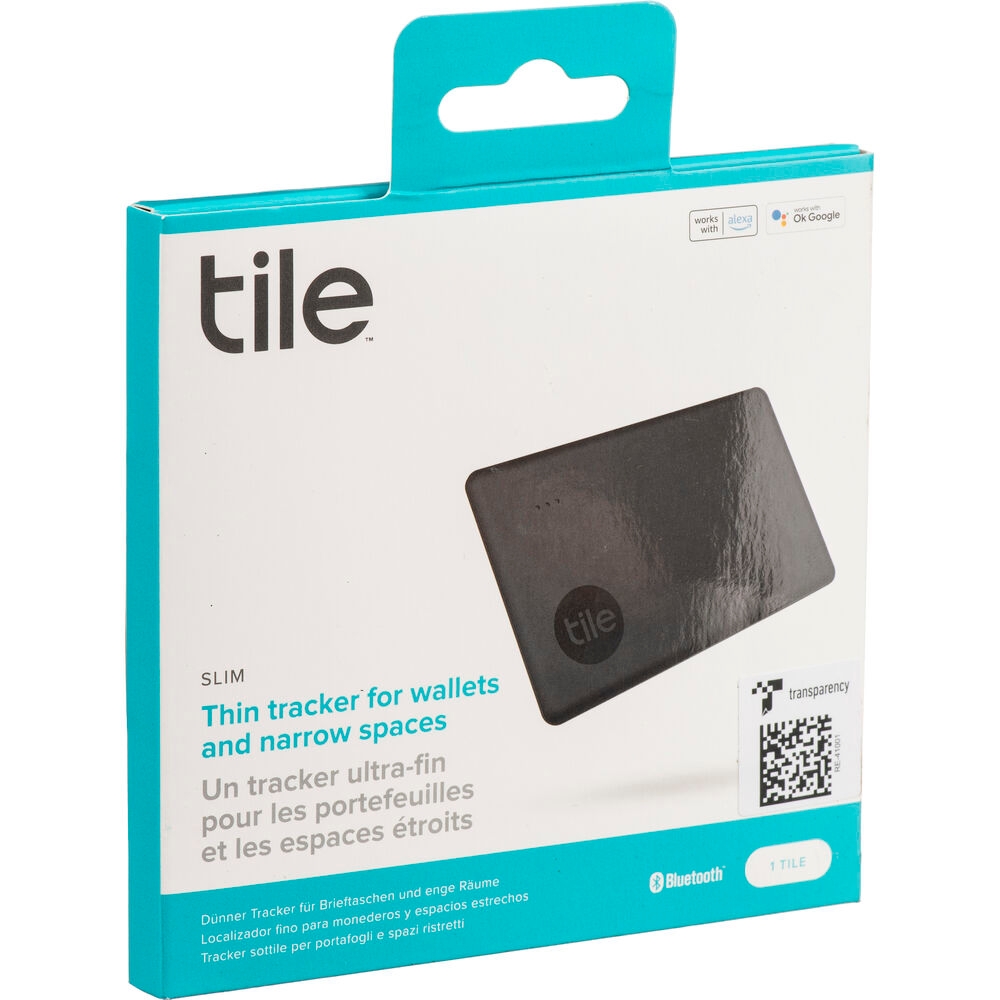 Tile Slim Bluetooth Tracker (2022, Black) melhores ofertas e histórico ...