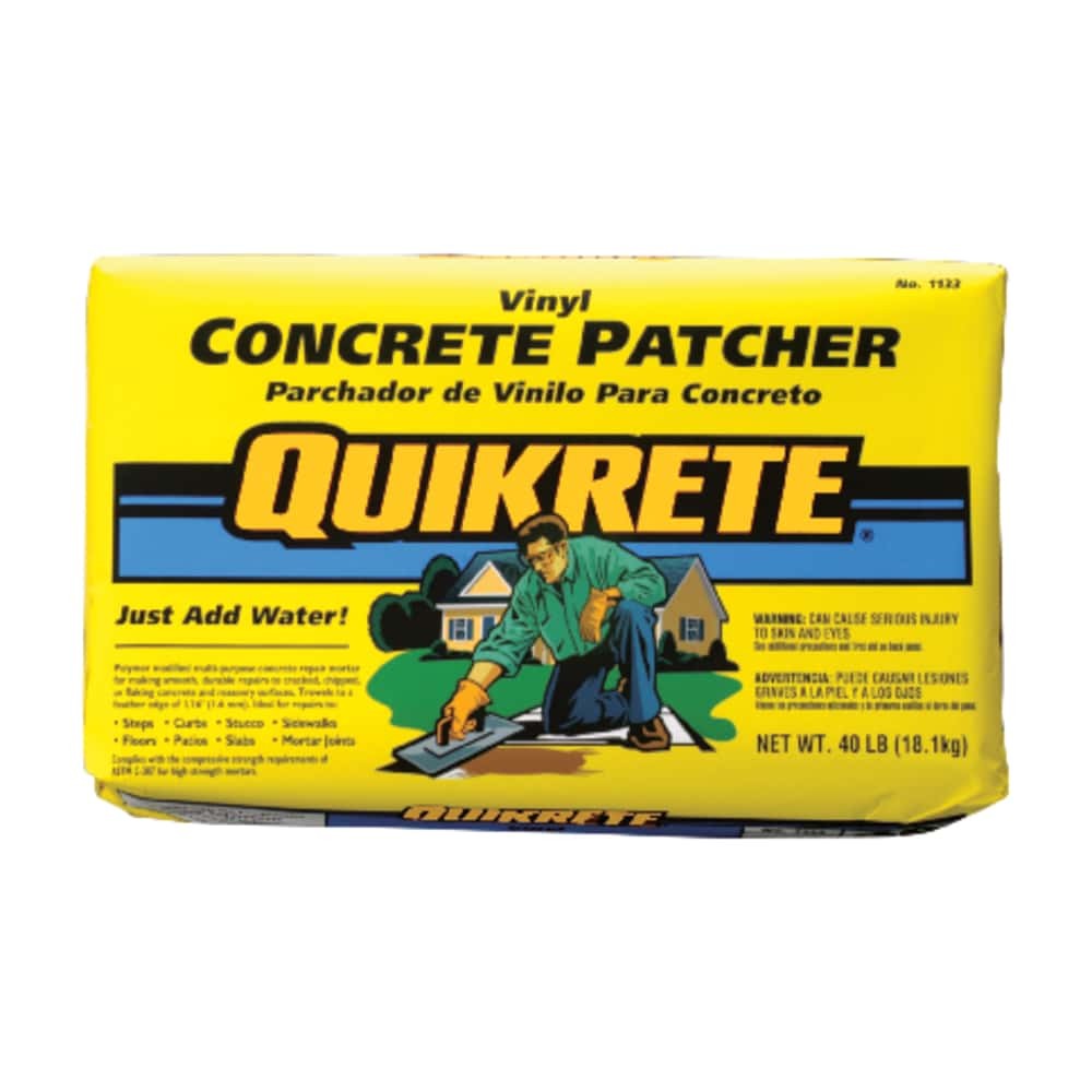 Quikrete Concrete Patch and Repair 40 lb Gray Deals and Price History ...