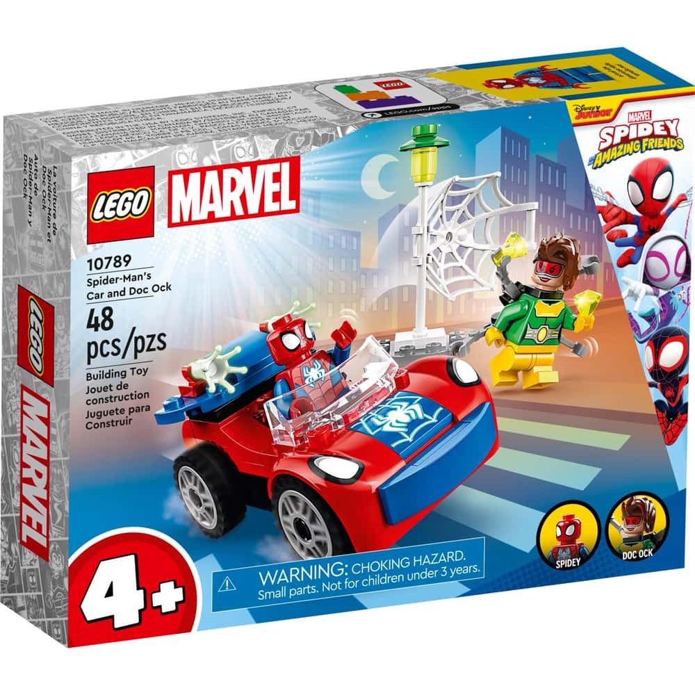 LEGO Super Heroes Marvel Spider-Man's Car and Doc Ock Building Set ...