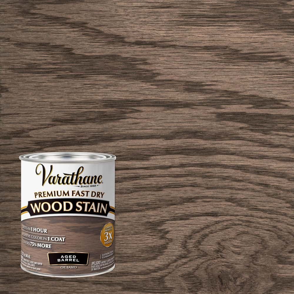 Varathane Aged Barrel Oil-Based Urethane Modified Alkyd Fast Dry Wood ...